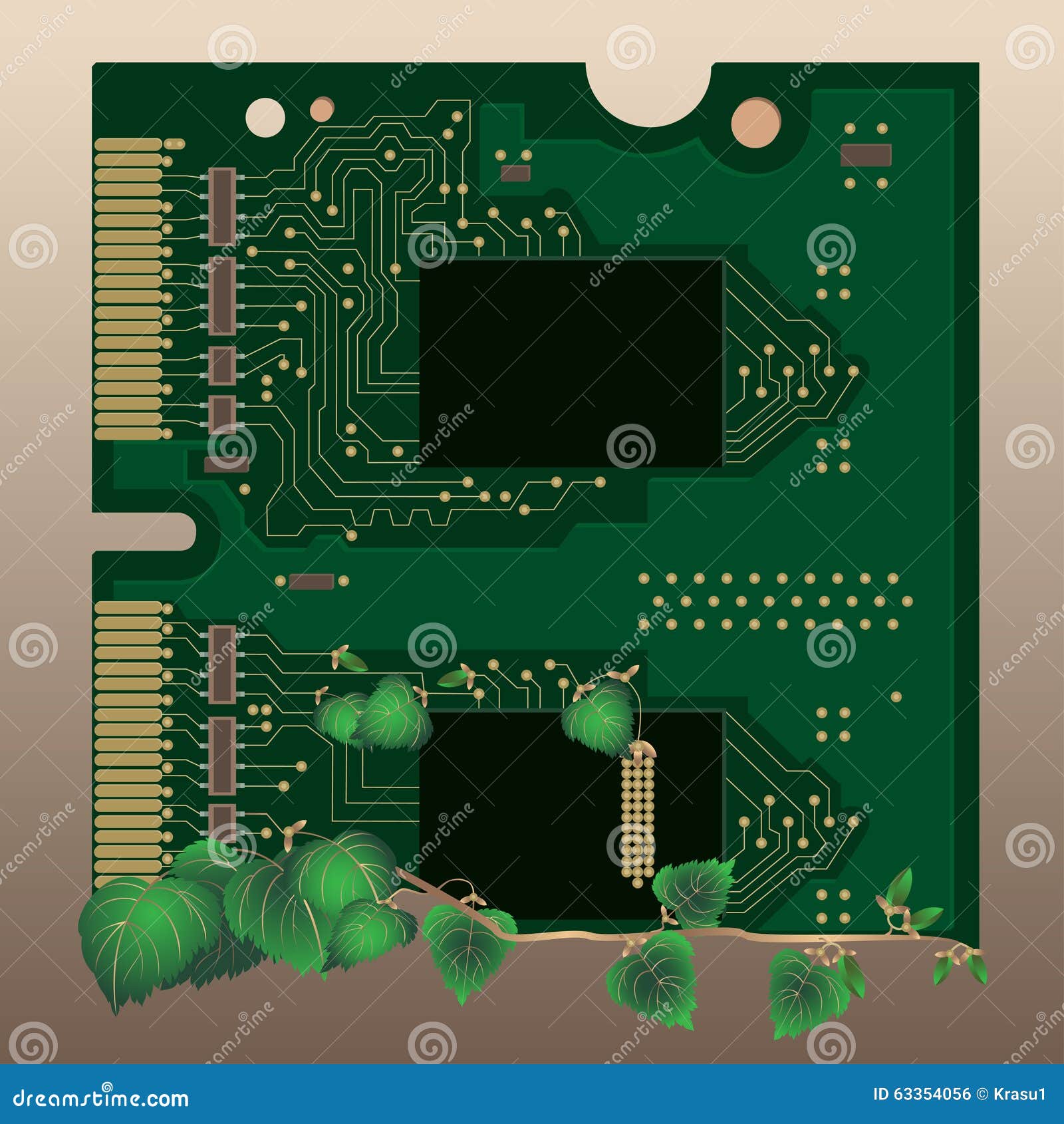 Random Access Memory. stock vector. Illustration of evolution - 63354056