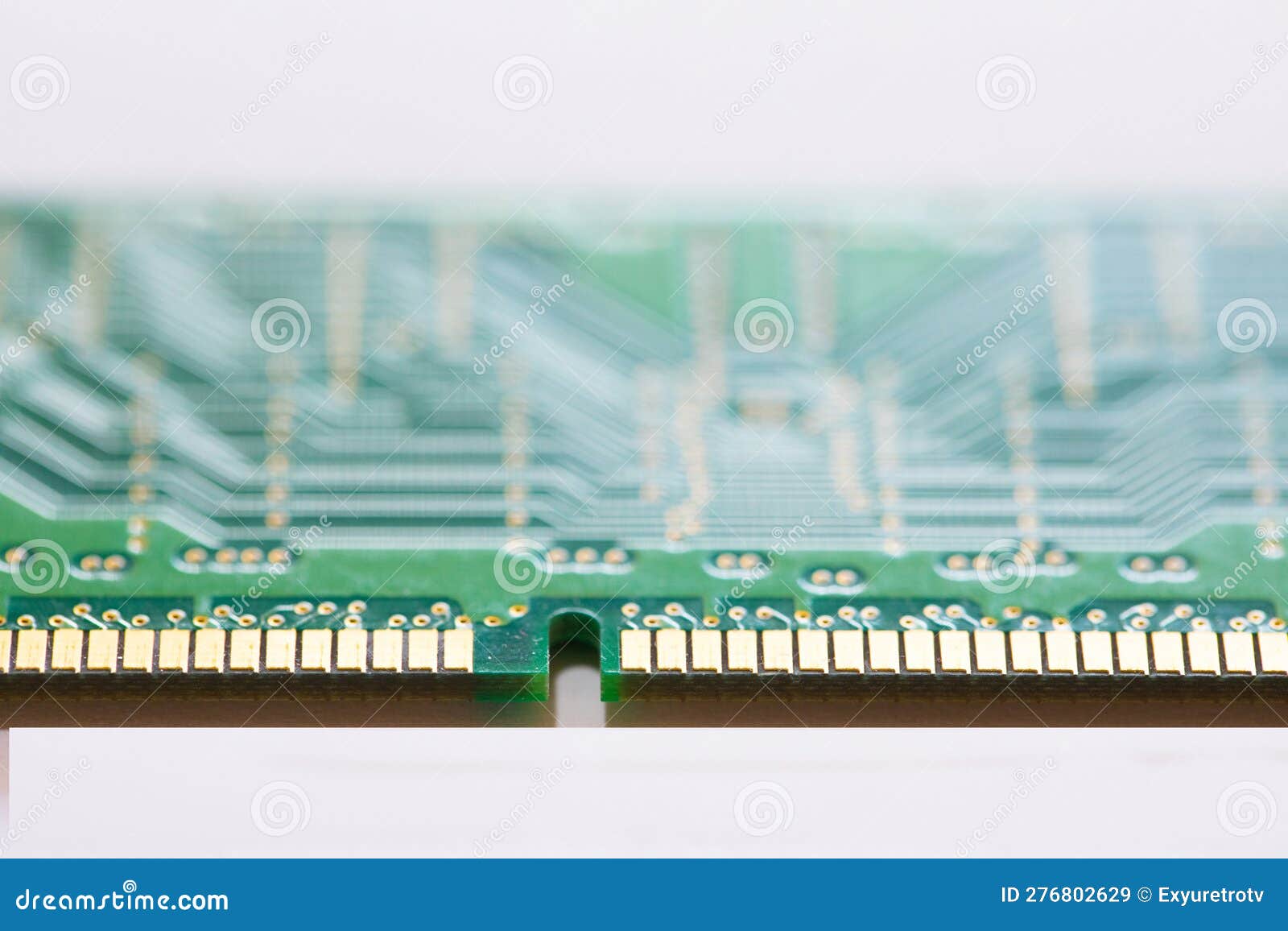 Random Access Memory or RAM Memory Module for Pc Computer Isolated on White. Computer Service ...