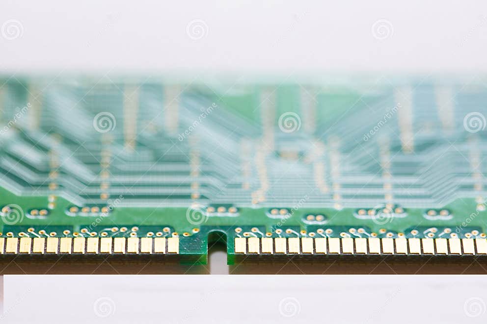 Random Access Memory or RAM Memory Module for Pc Computer Isolated on ...
