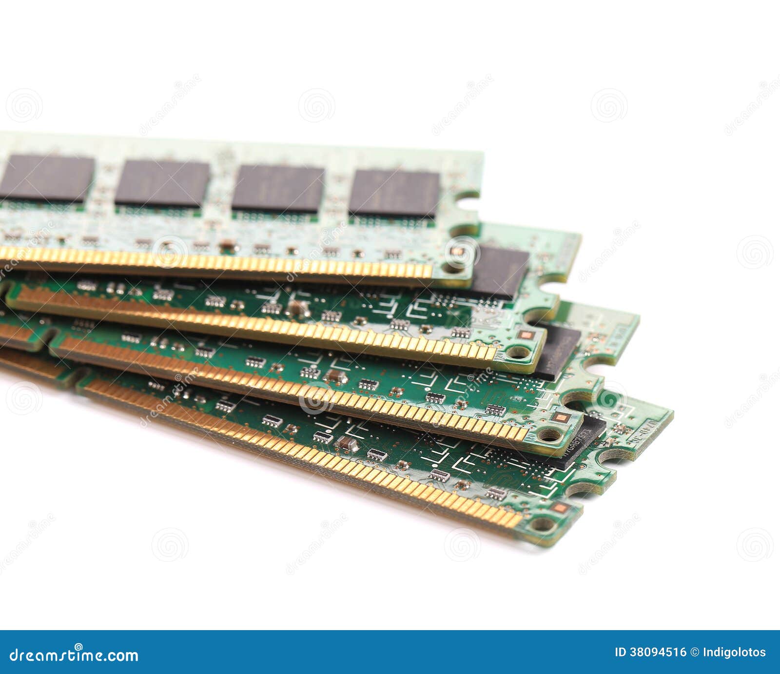 Random Access Memory for Servers. Stock Photo - Image of digital ...