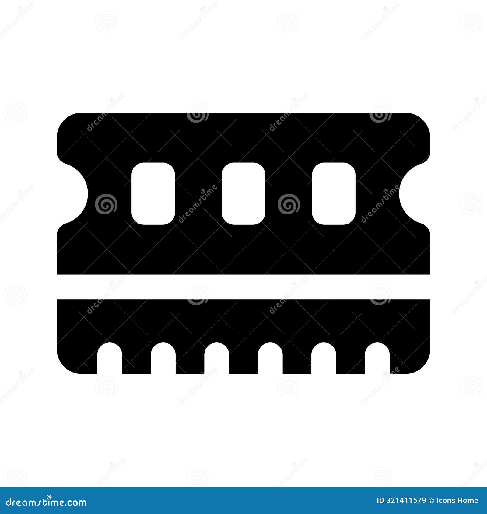 Random Access Memory, Trendy Vector of Ram Stock Illustration ...