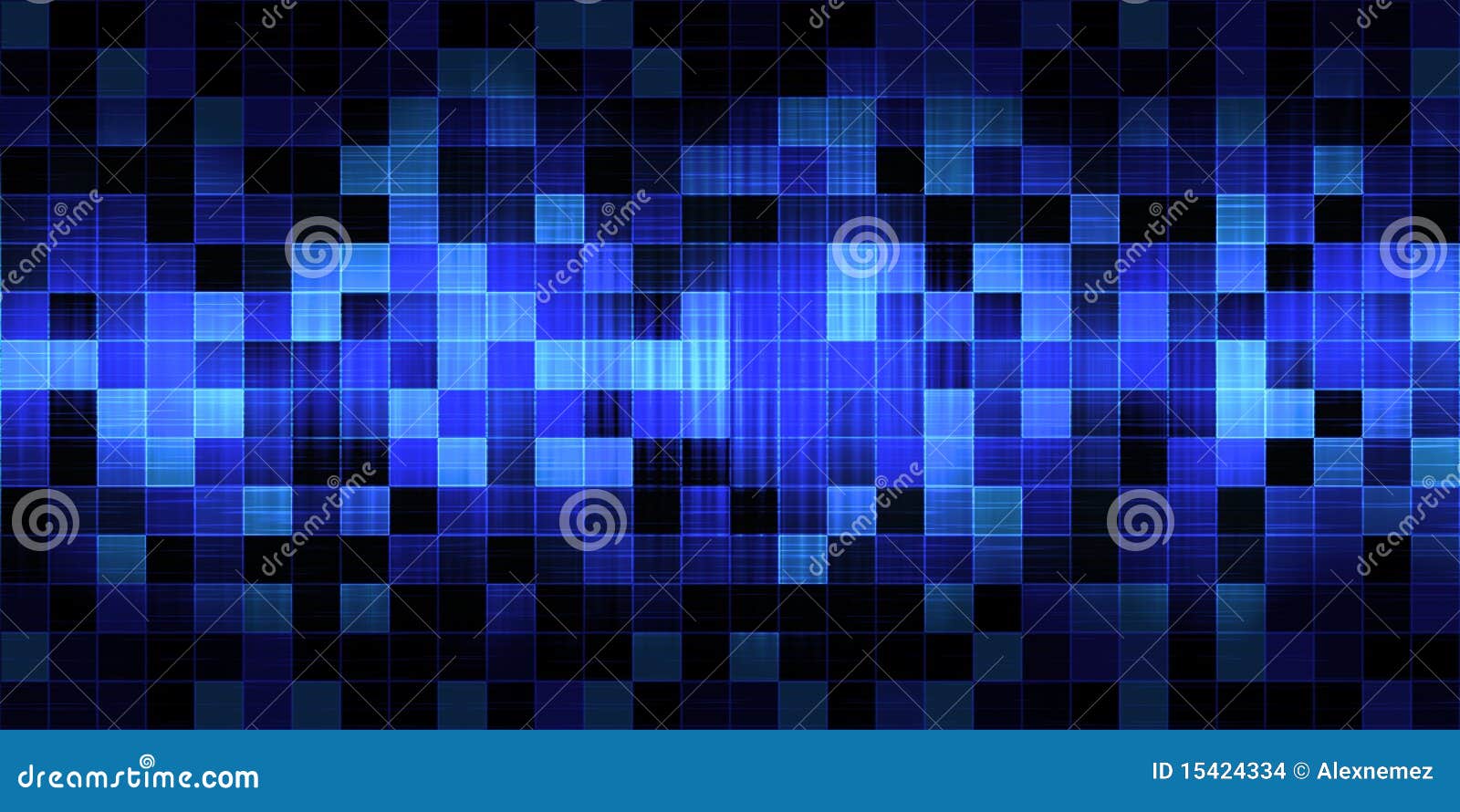 Random blue squares stock illustration. Illustration of chaos - 15424334