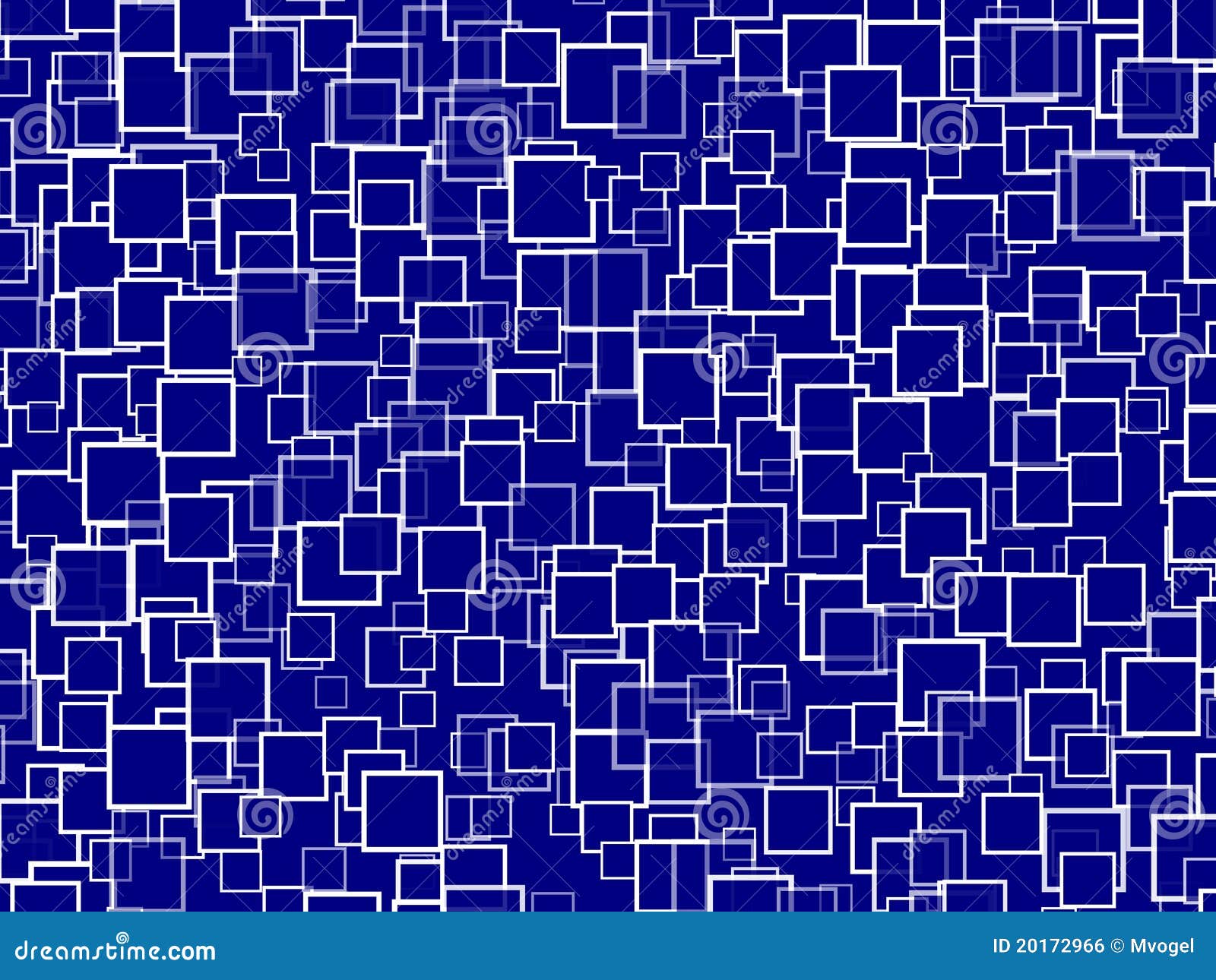 Random Blue Squares Background Stock Illustration - Illustration of ...
