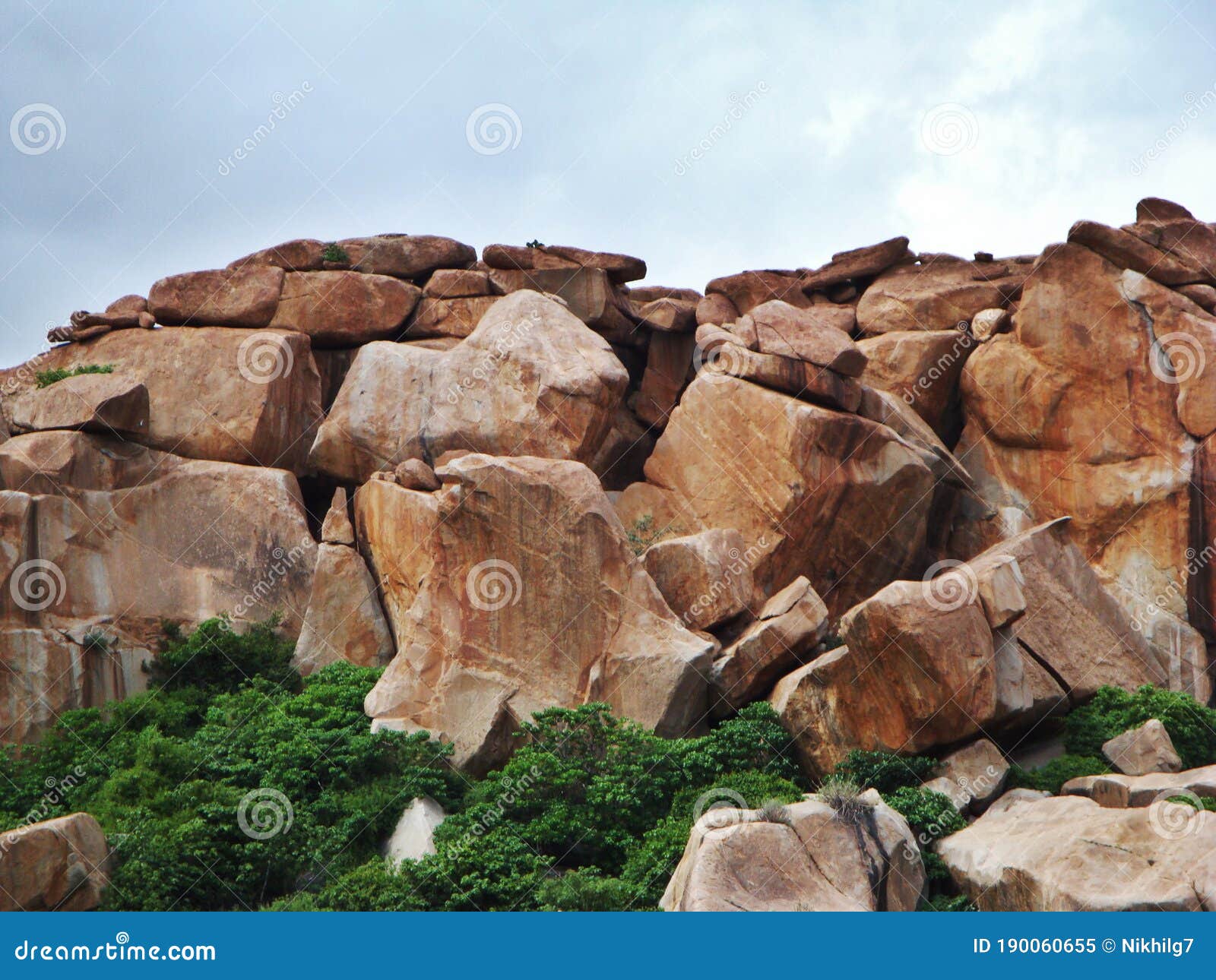 Random Boulder Stones Piled Up Stock Image - Image of piled, piledup ...