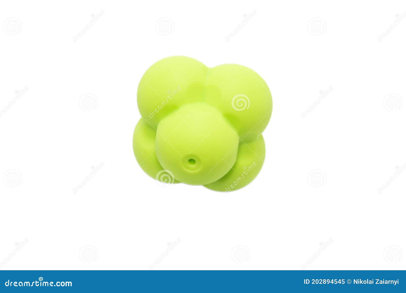 Random Bouncing Ball Isolated on White Background Stock Image - Image ...
