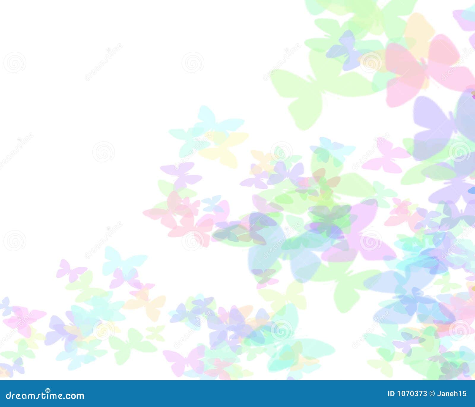 Random Butterflies Royalty-Free Stock Photo | CartoonDealer.com #1070373