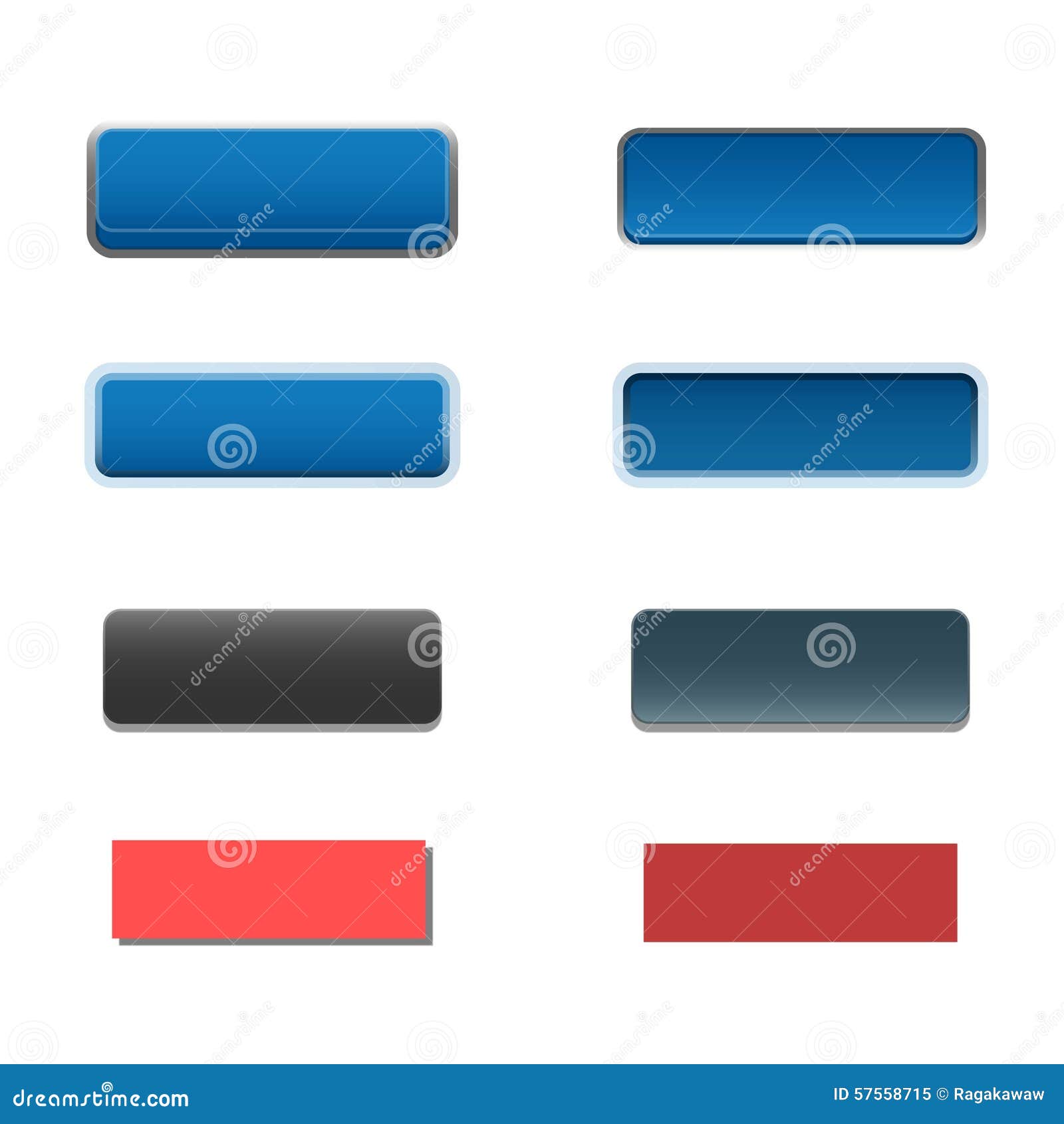 Random Button for Website Software and App Stock Illustration ...