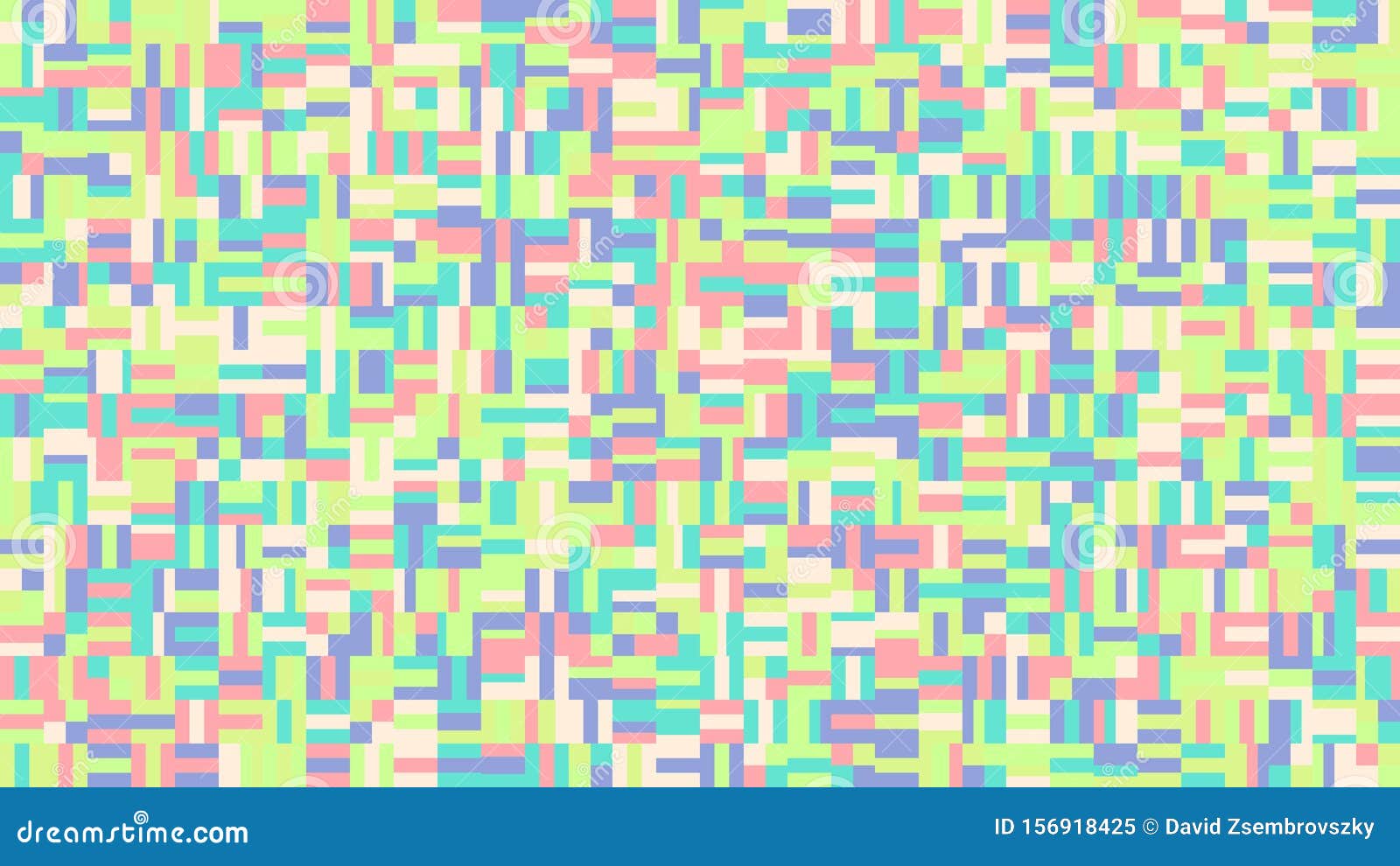 Random Colorful Abstract Mosaic Tile Pattern Webpage Background Stock ...