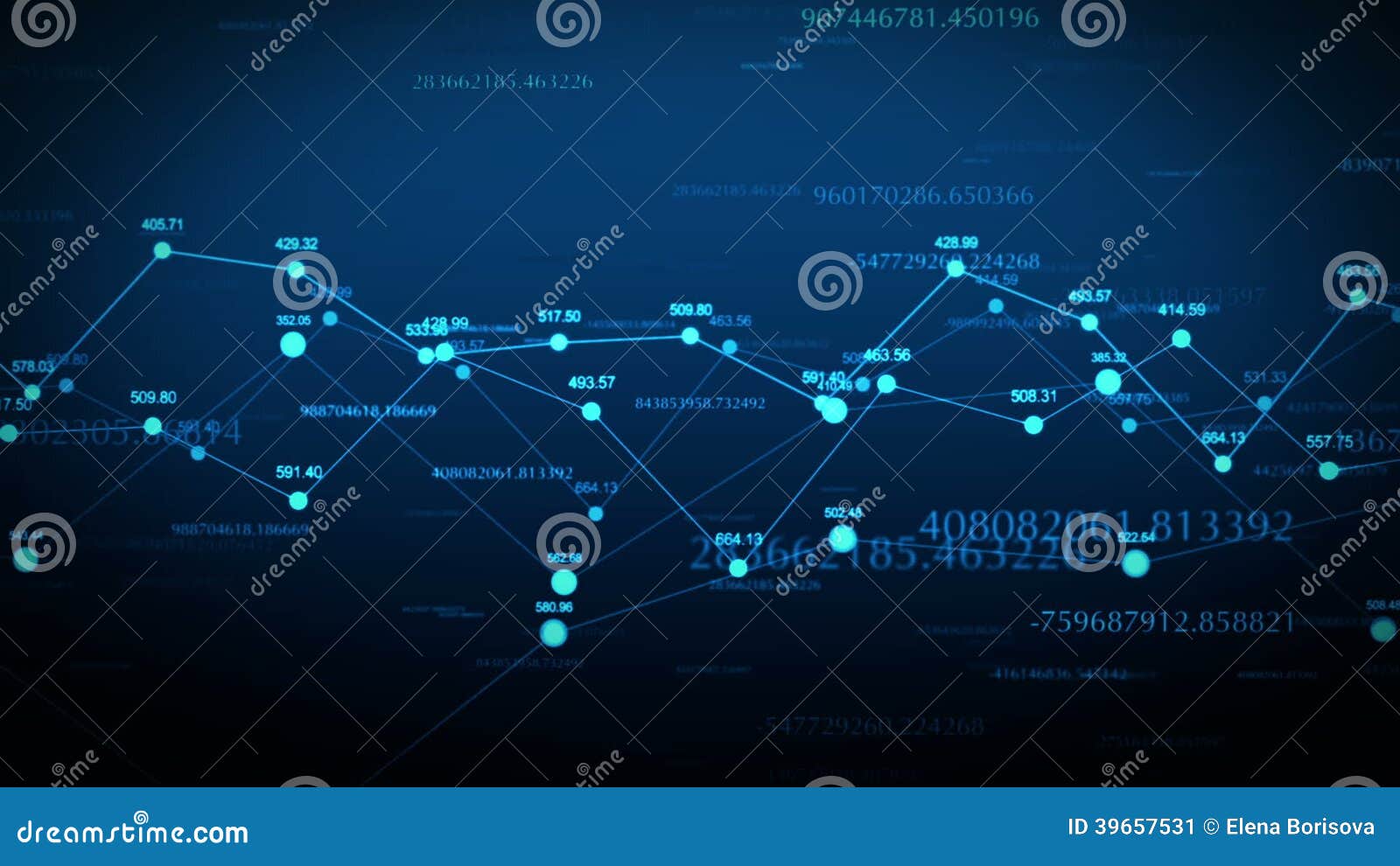 Random chart with numbers stock video. Video of exchange - 39657531