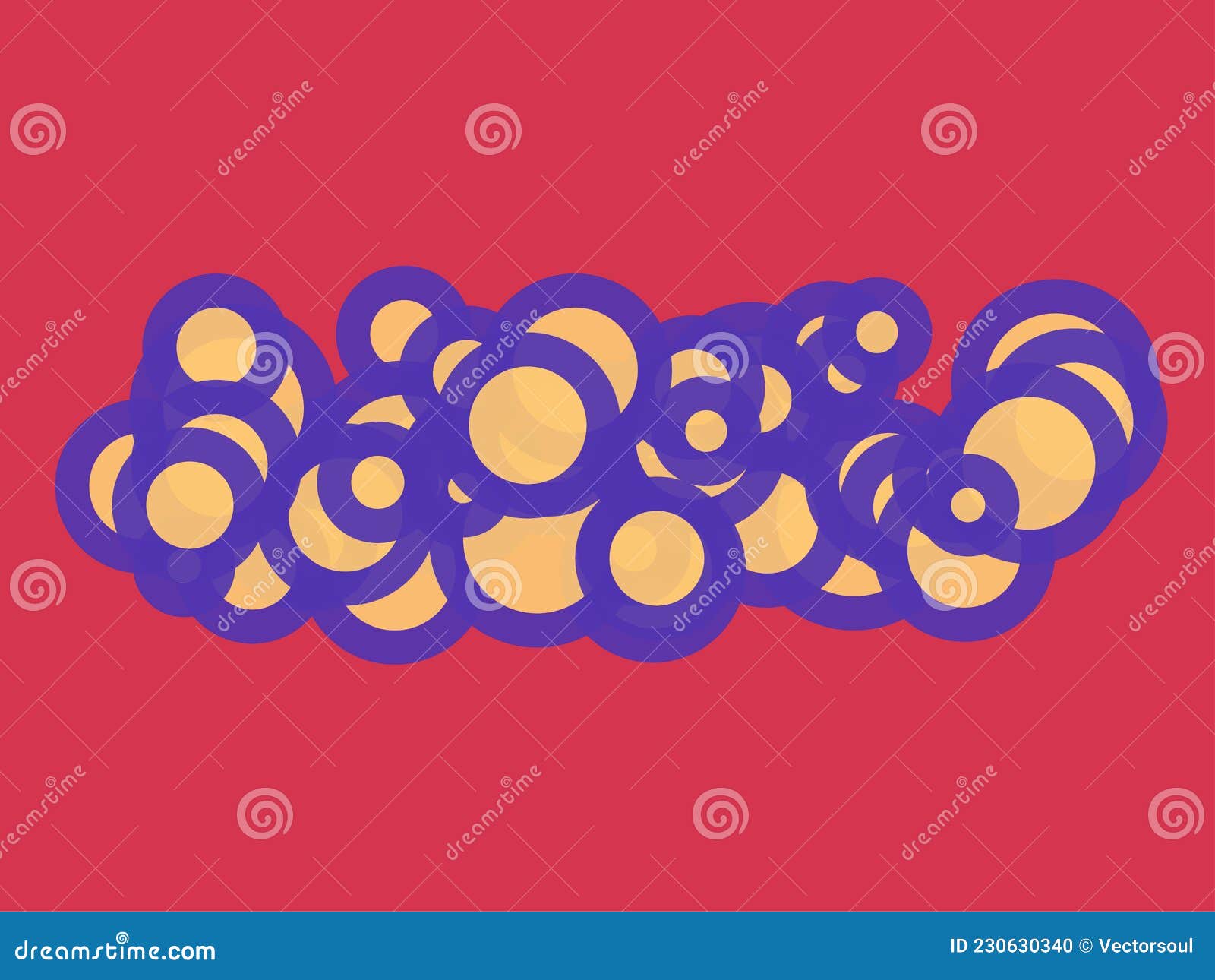 Random Circles, Ovals, Ellipses Colorful, Multicolor Abstract ...
