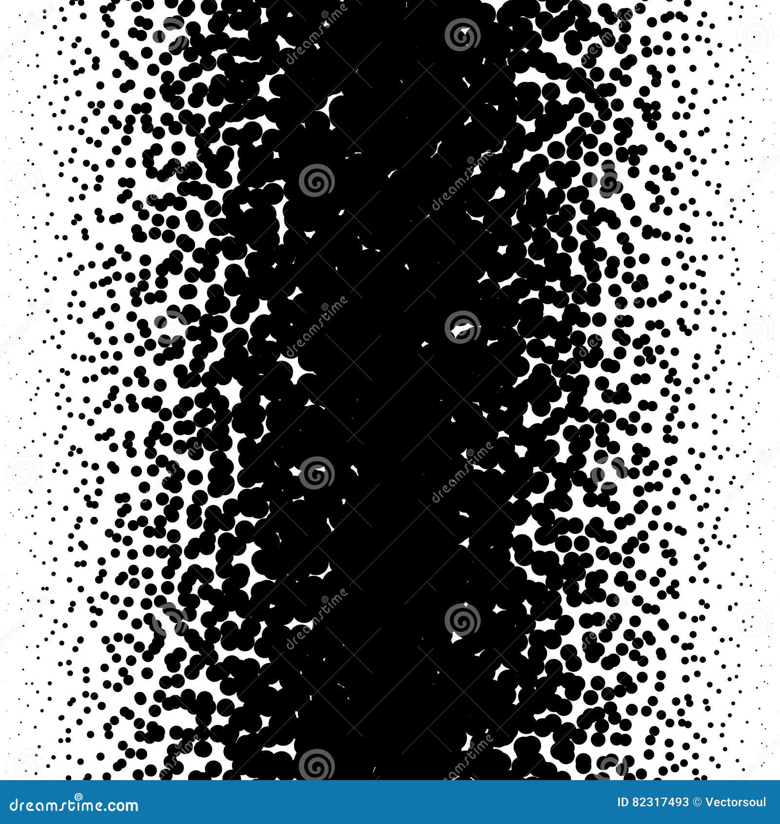 Random Circles Pattern Halftone Pattern Halftone Gradient With Stock Vector Illustration Of