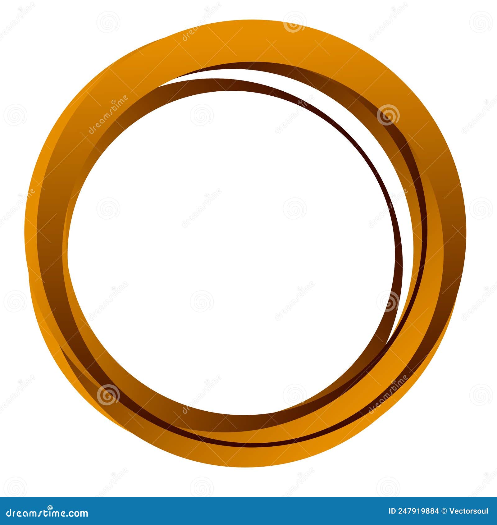 Random Circles, Rings Circular Element Stock Vector - Illustration of ...