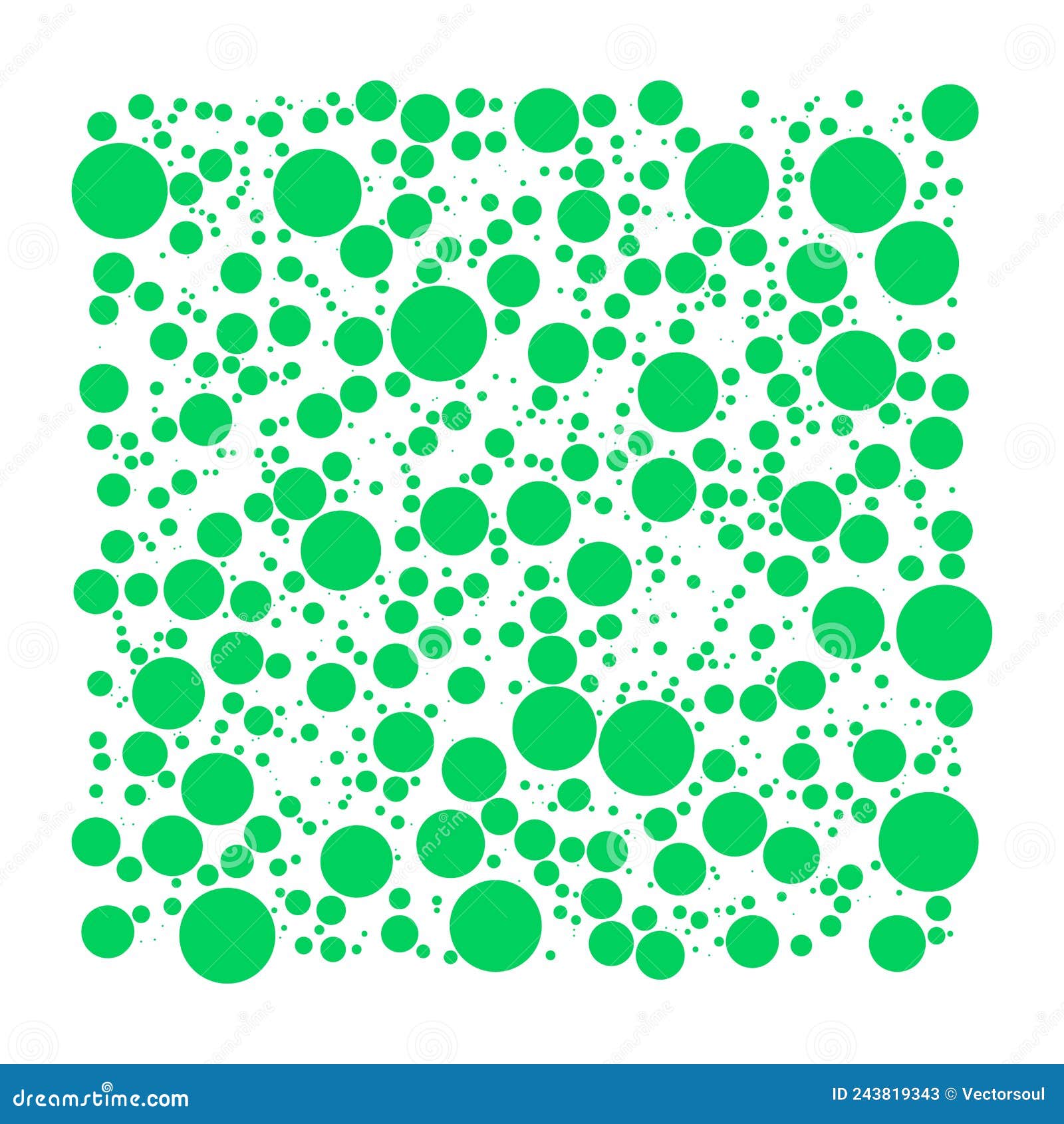 Random Circles Vector Pattern, Texture Stock Vector - Illustration of ...