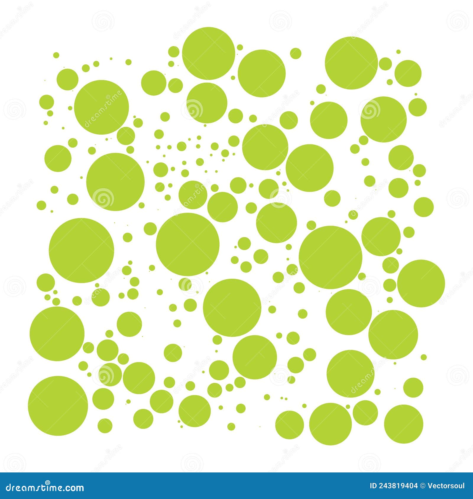 Random Circles Vector Pattern, Texture Stock Vector - Illustration of ...