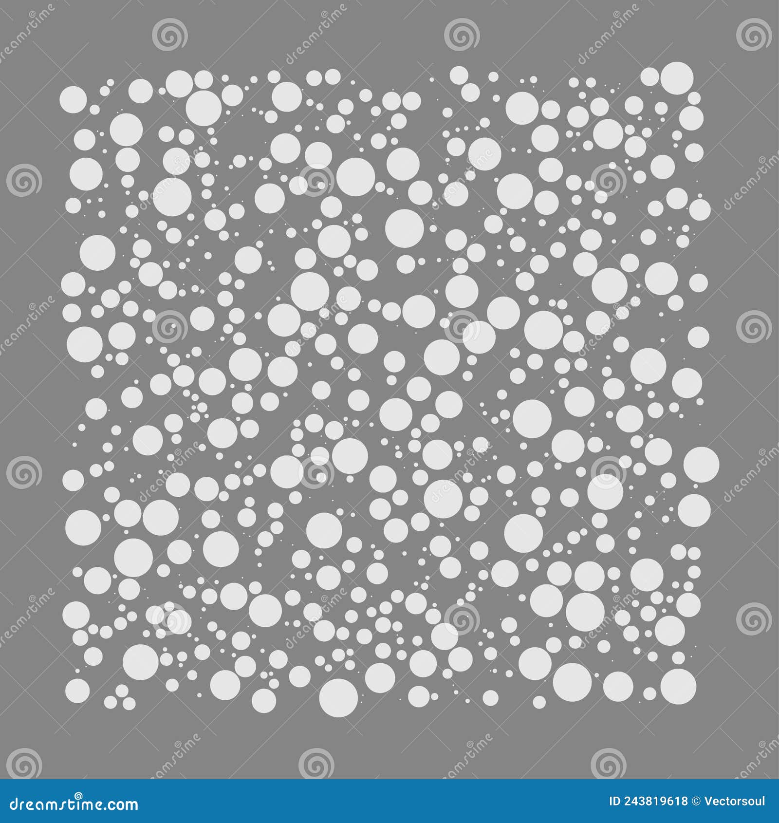 Random Circles Vector Pattern, Texture Stock Vector - Illustration of ...
