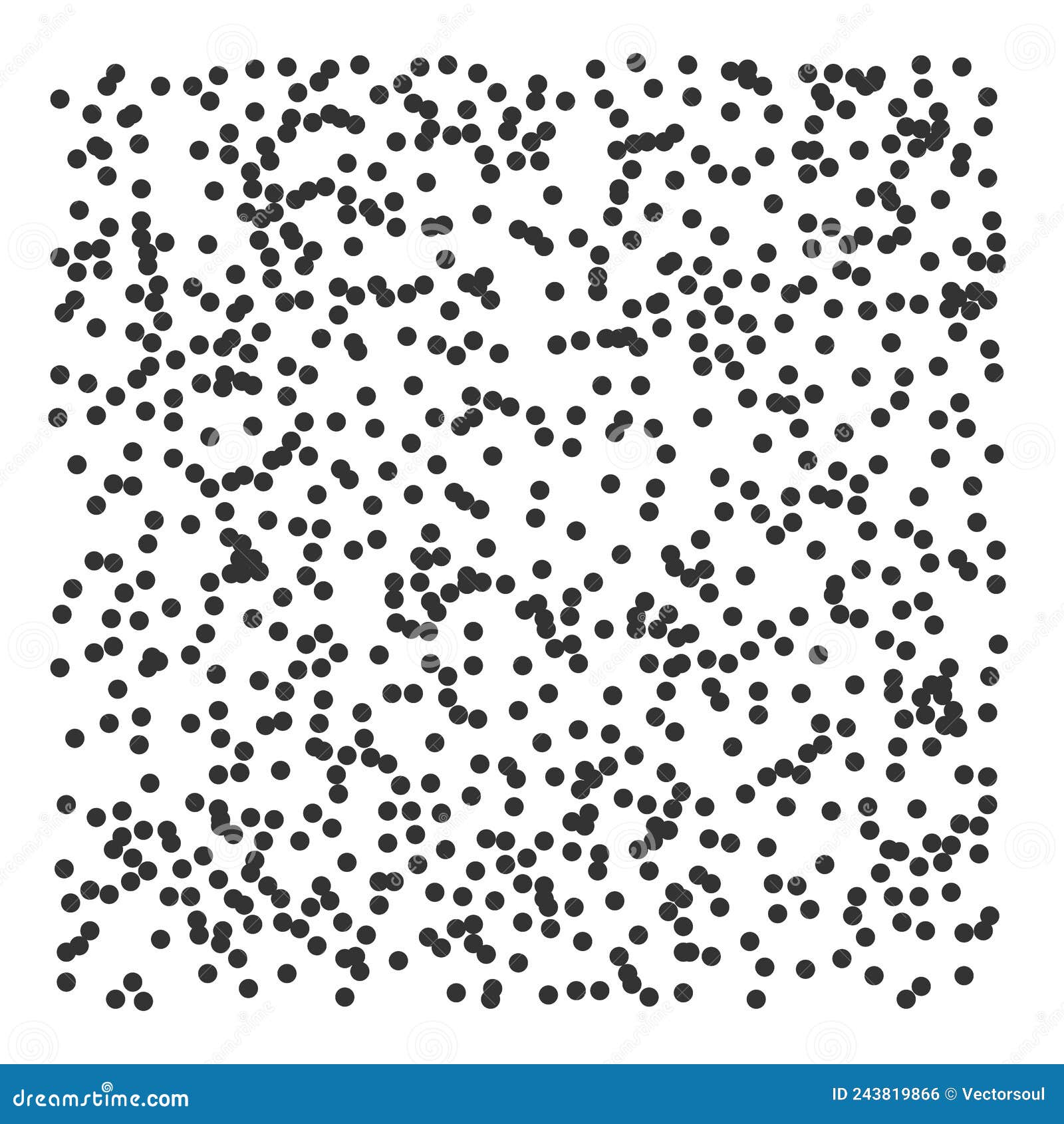 Random Circles Vector Pattern, Texture Stock Vector - Illustration of ...