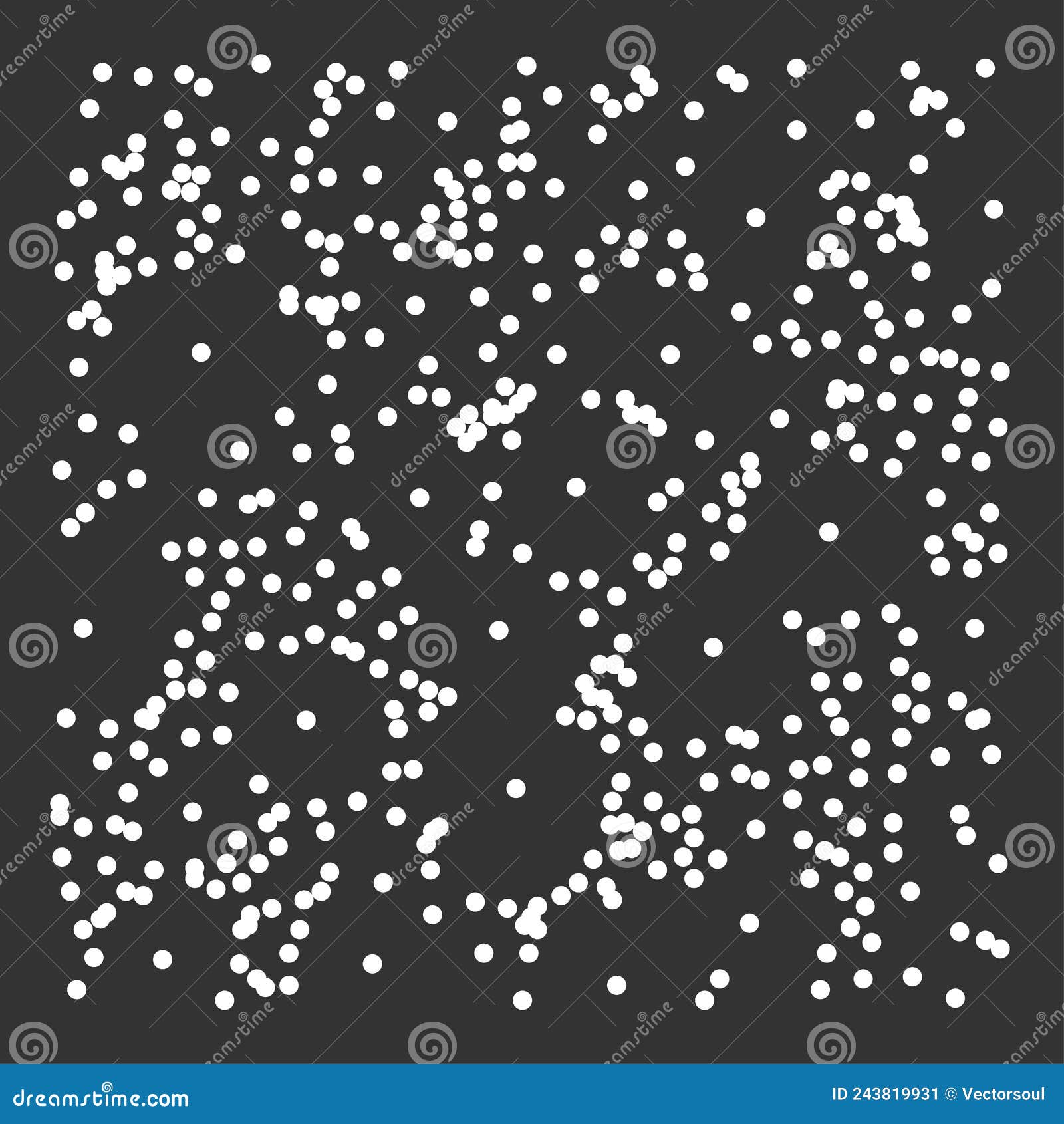 Random Circles Vector Pattern, Texture Stock Vector - Illustration of ...