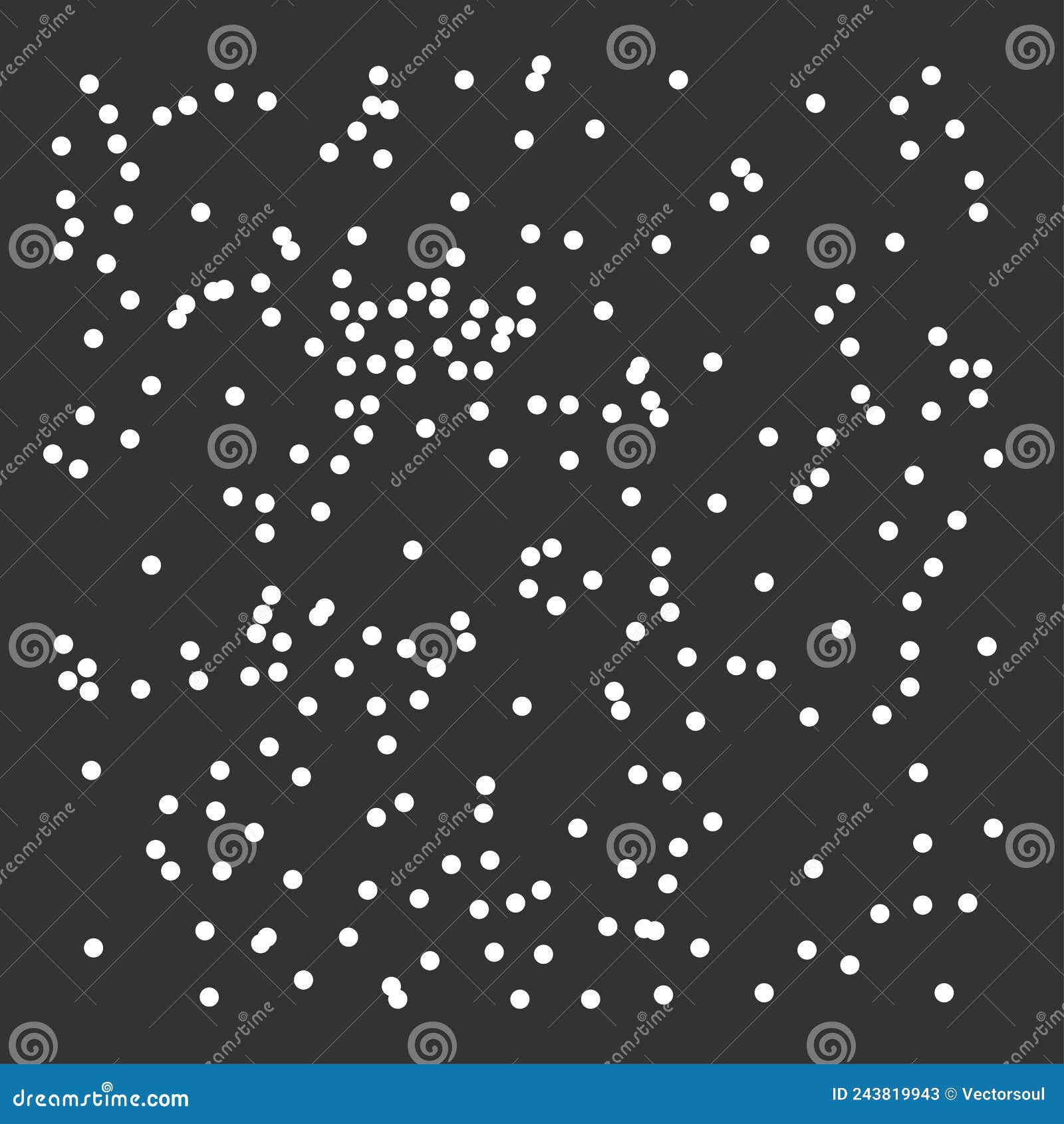 Random Circles Vector Pattern, Texture Stock Vector - Illustration of ...