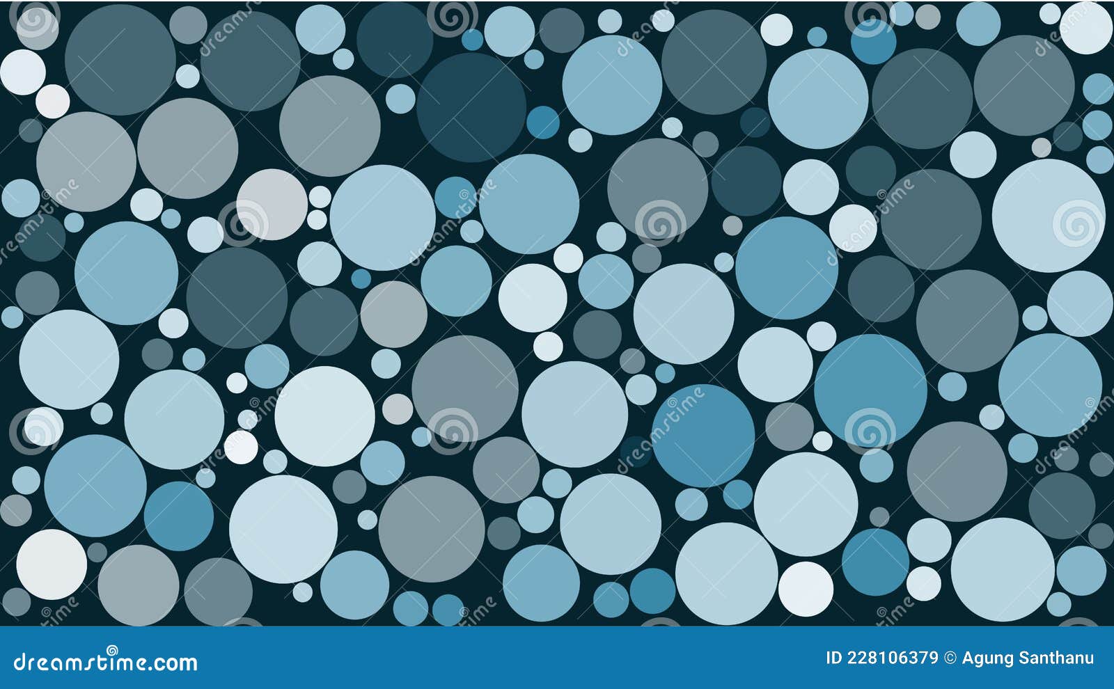 Random Color Circles Background Stock Vector - Illustration of design ...
