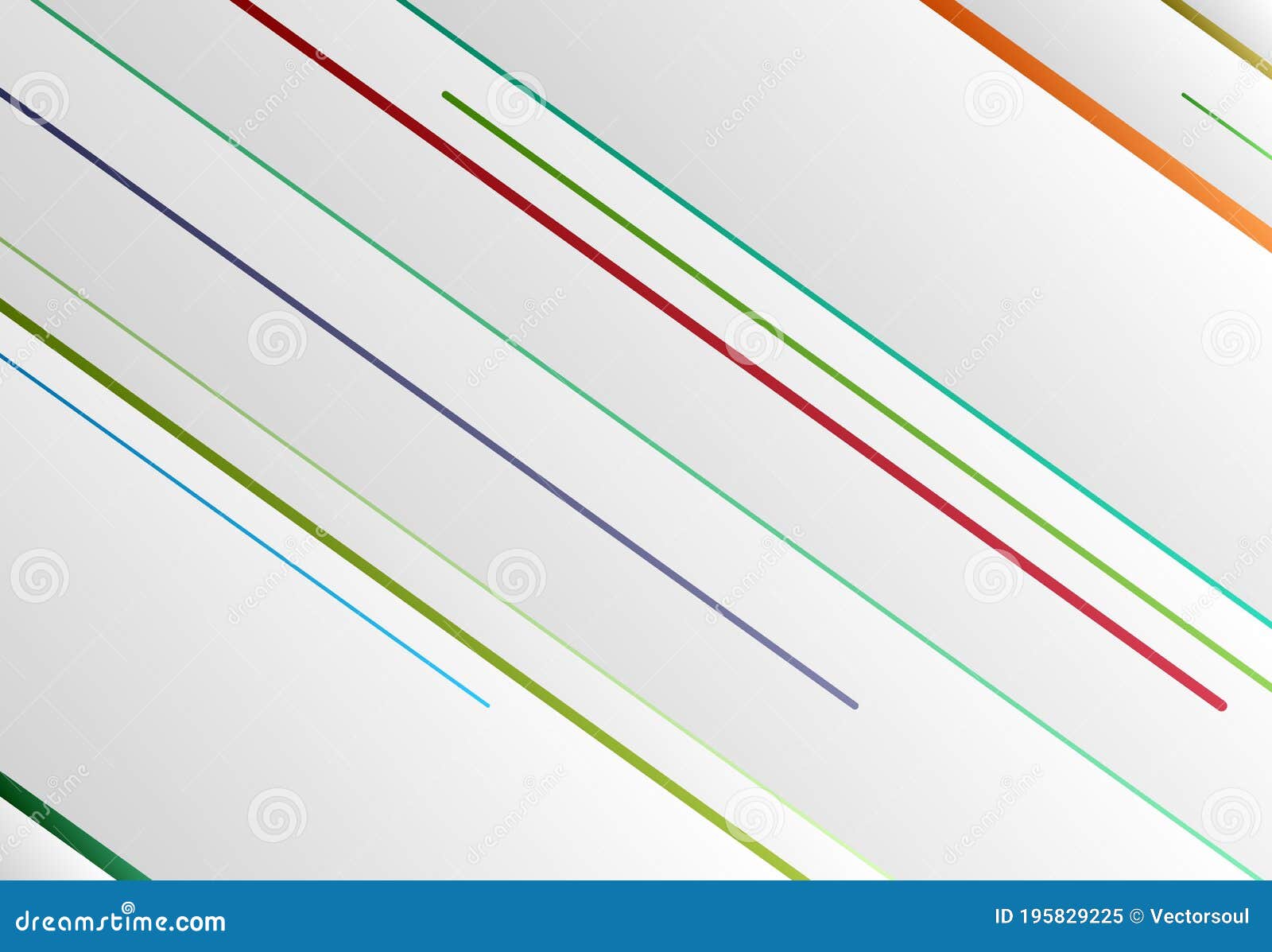 Random Color Lines Vector Illustration Stock Vector - Illustration of ...