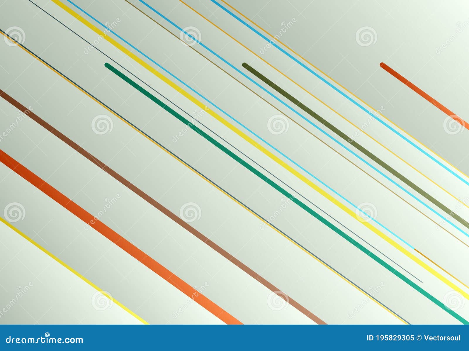 Random Color Lines Vector Illustration Stock Vector - Illustration of ...