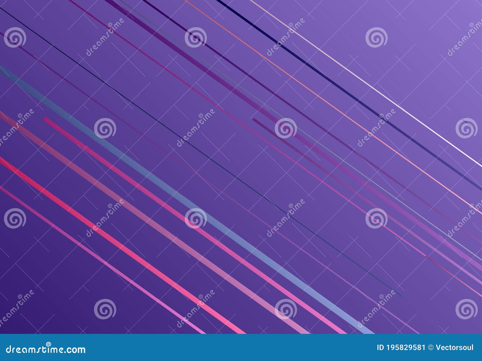 Random Color Lines Vector Illustration Stock Vector - Illustration of ...