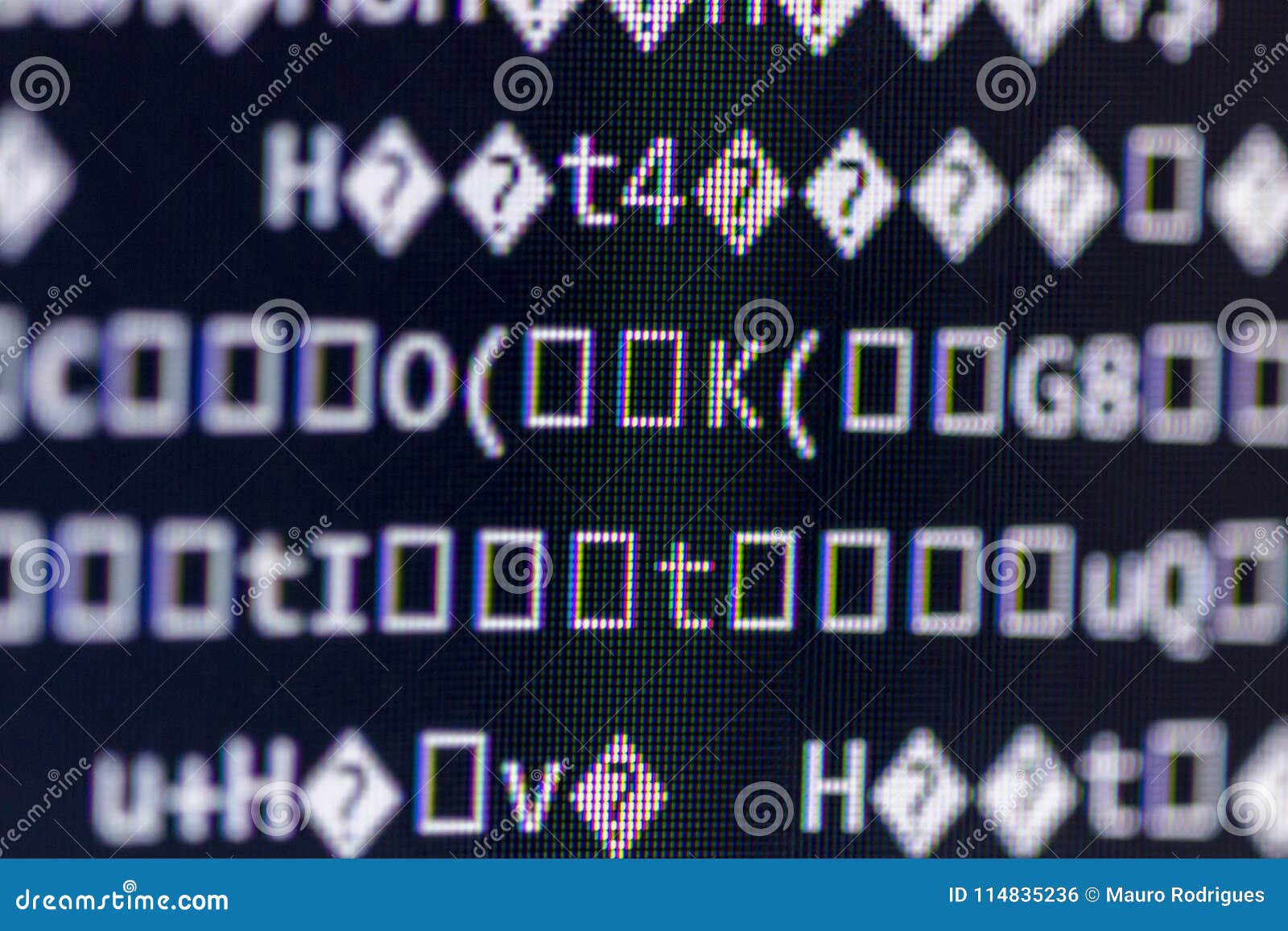 Random computer code stock photo. Image of security - 114835236