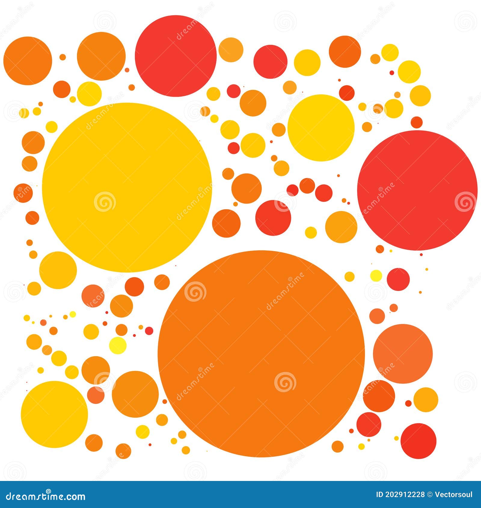 Random Dots, Circles, Polka-dots Element Stock Vector - Illustration of ...