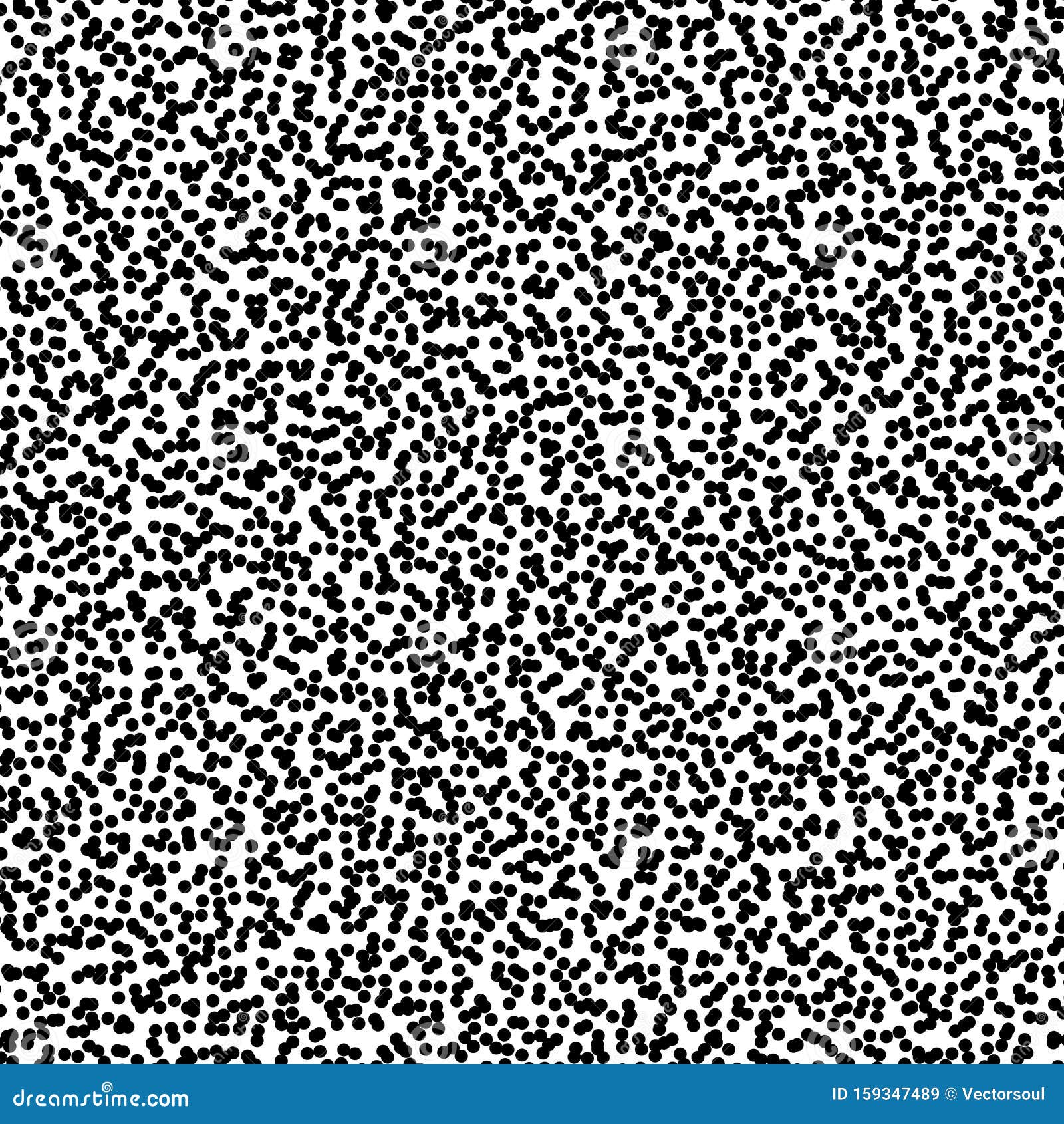 Random Dots, Random Circles Pattern, Background. Noise Halftone ...