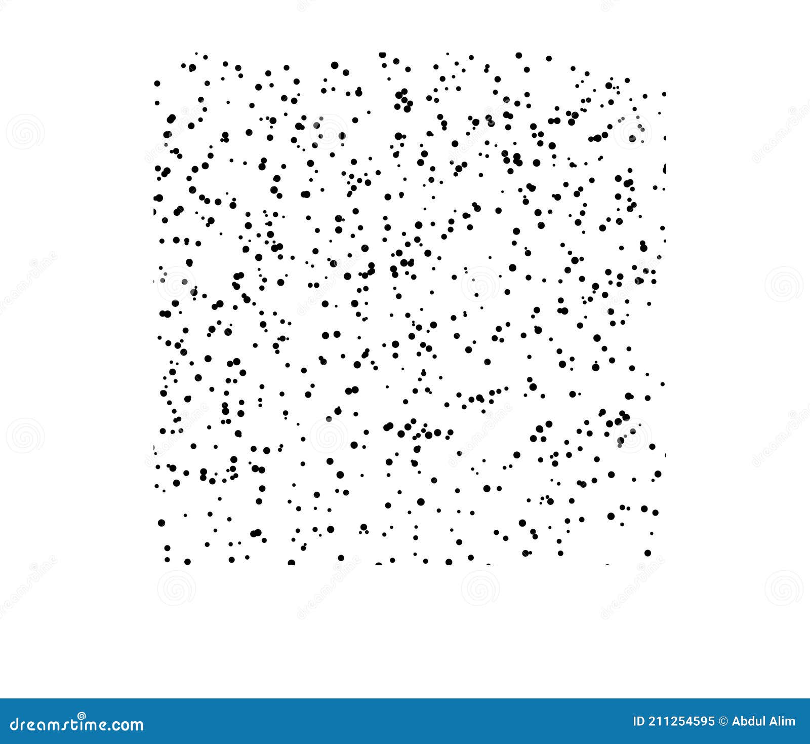 Random Dotted Vector Background Stock Illustration - Illustration of ...
