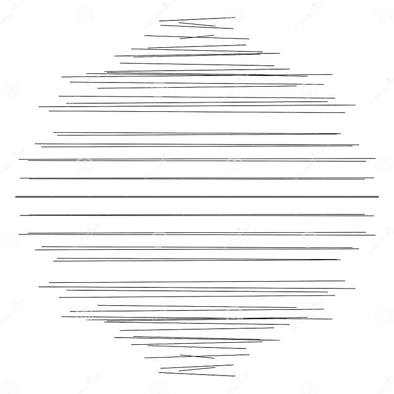 Random Dynamic Lines Circle. Parallel, Straight, Scatter Lines, Stripes ...