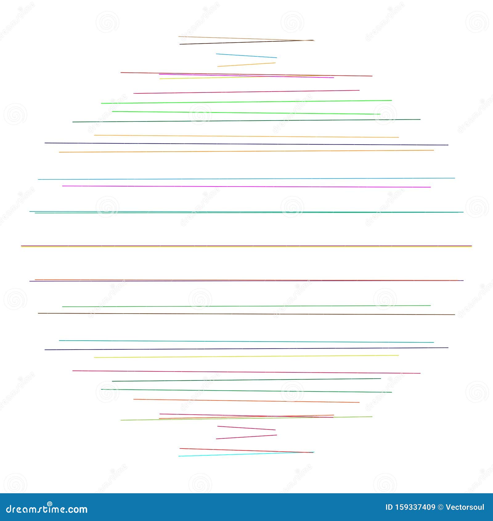 Circle With Parallel Lines Inside. Contemporary Art Lines. Wallpaper ...