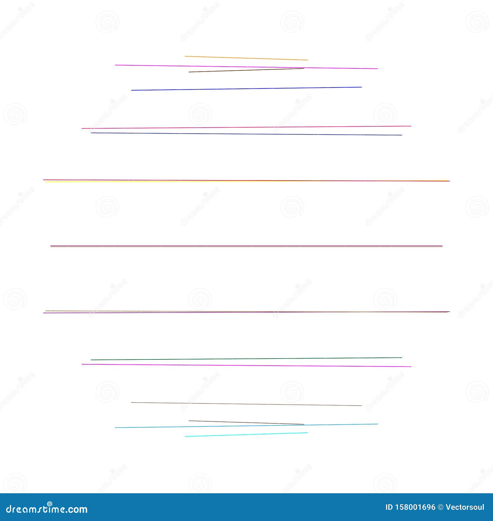 Circle With Parallel Lines Inside. Contemporary Art Lines. Wallpaper ...