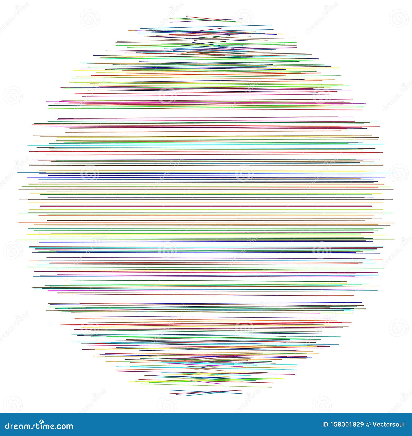 Circle With Parallel Lines Inside. Contemporary Art Lines. Wallpaper ...