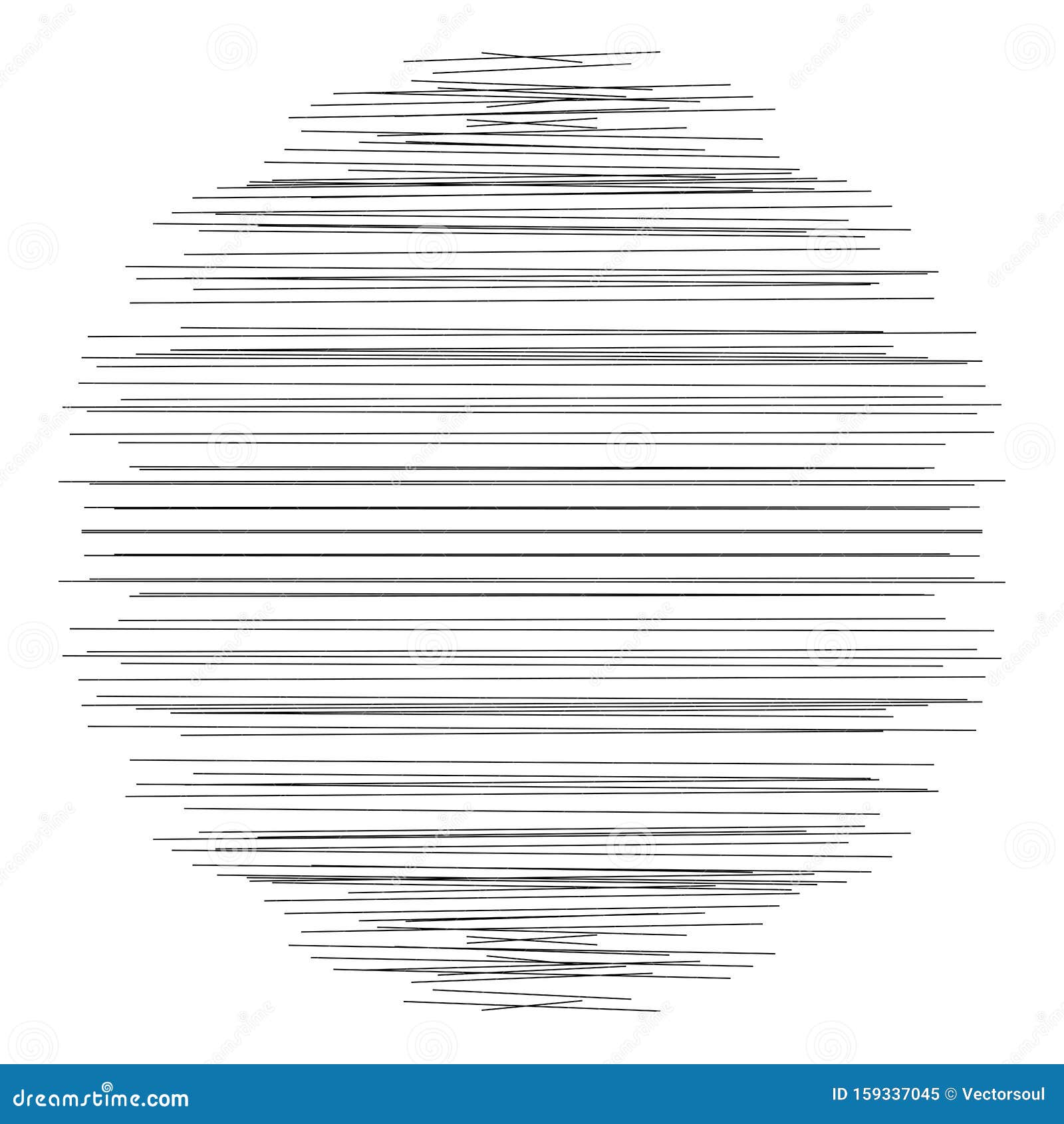 Random Dynamic Lines Circle. Parallel, Straight, Scatter Lines, Stripes ...