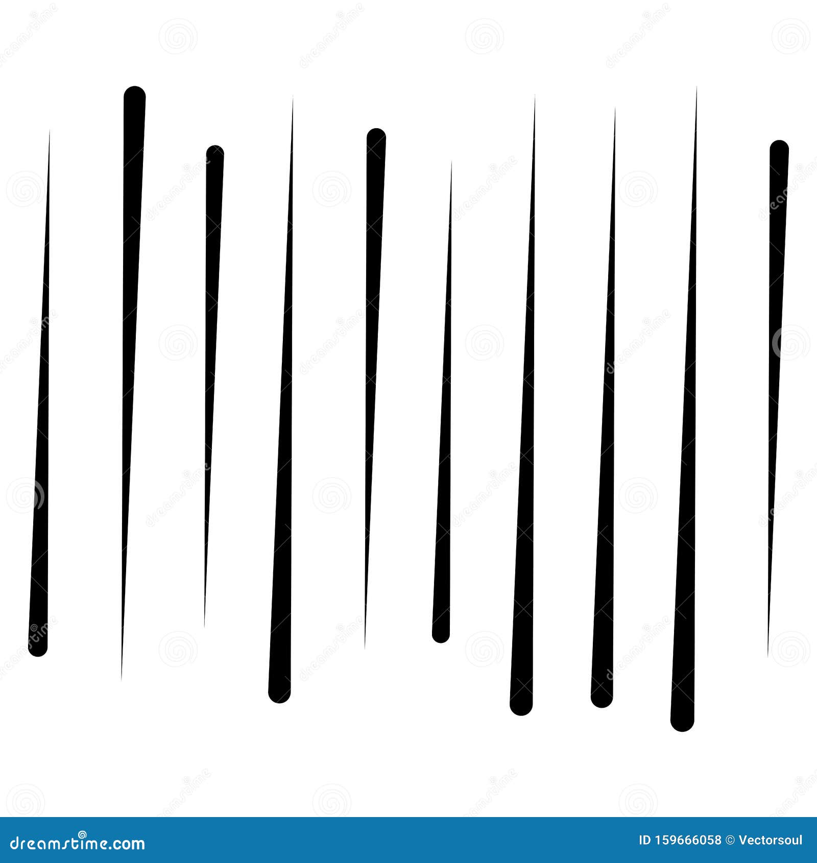 Random Dynamic Vertical Lines Pattern. Comic Action Lines. Parallel ...