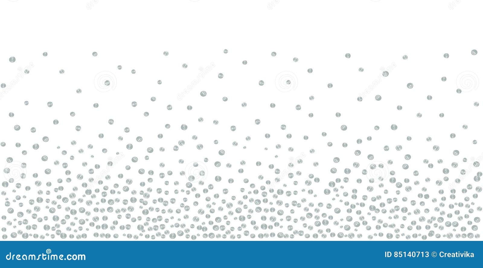 Random Falling Silver Dots Background Stock Vector - Illustration of ...