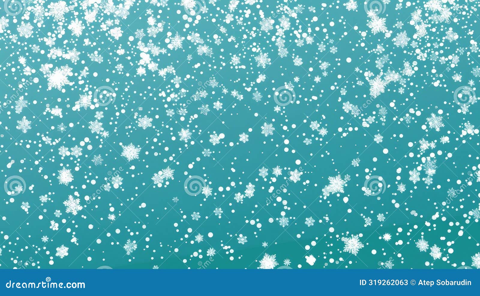 Random Falling Snow Flakes Wallpaper. Snowfall Dust Freeze Granules ...