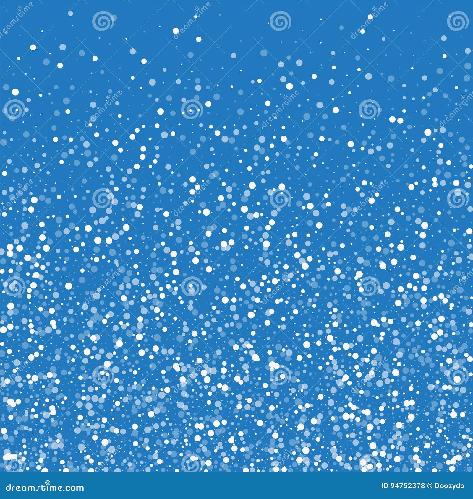 Random falling white dots. stock vector. Illustration of placard - 94752378