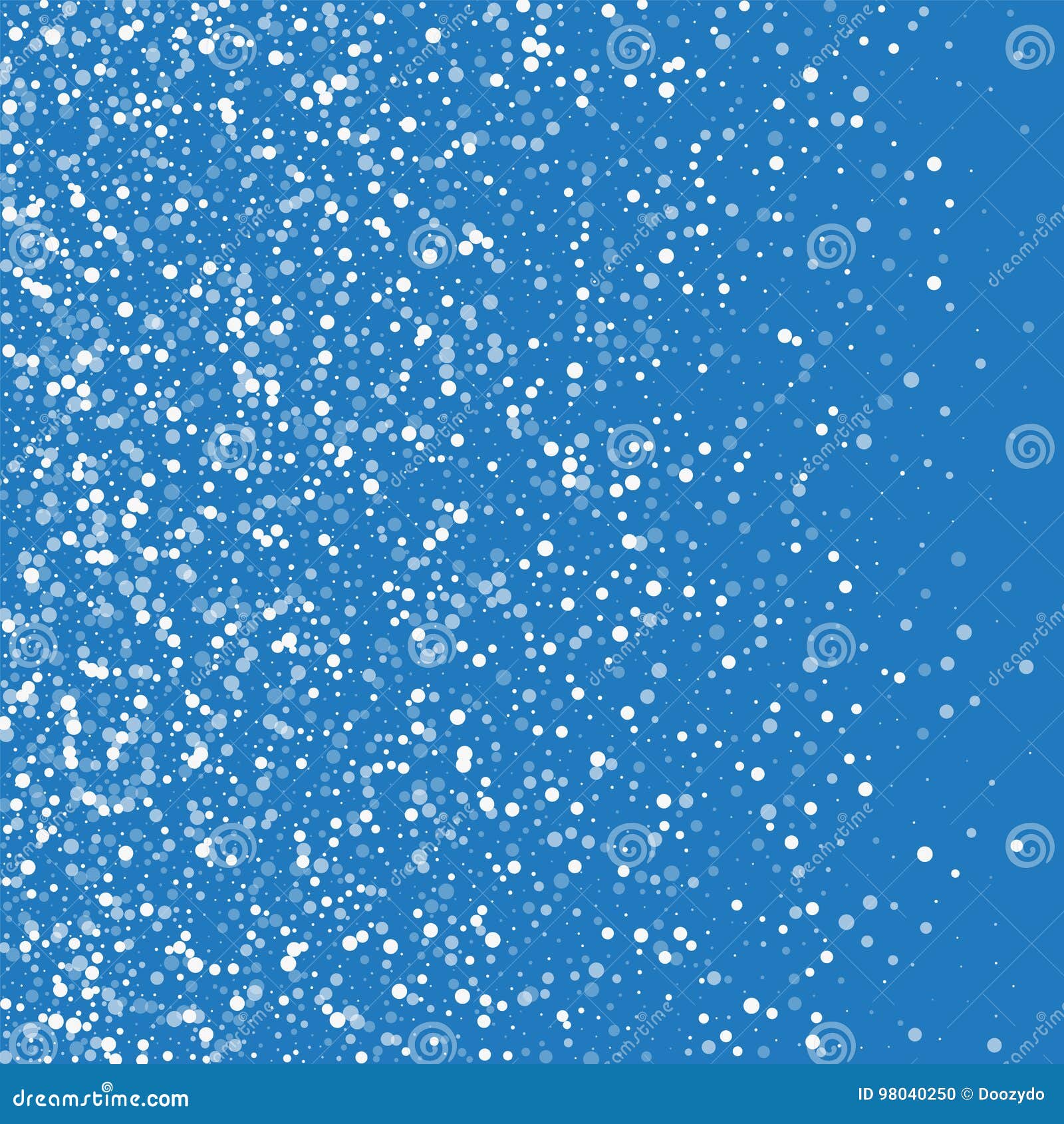 Random falling white dots. stock vector. Illustration of original ...