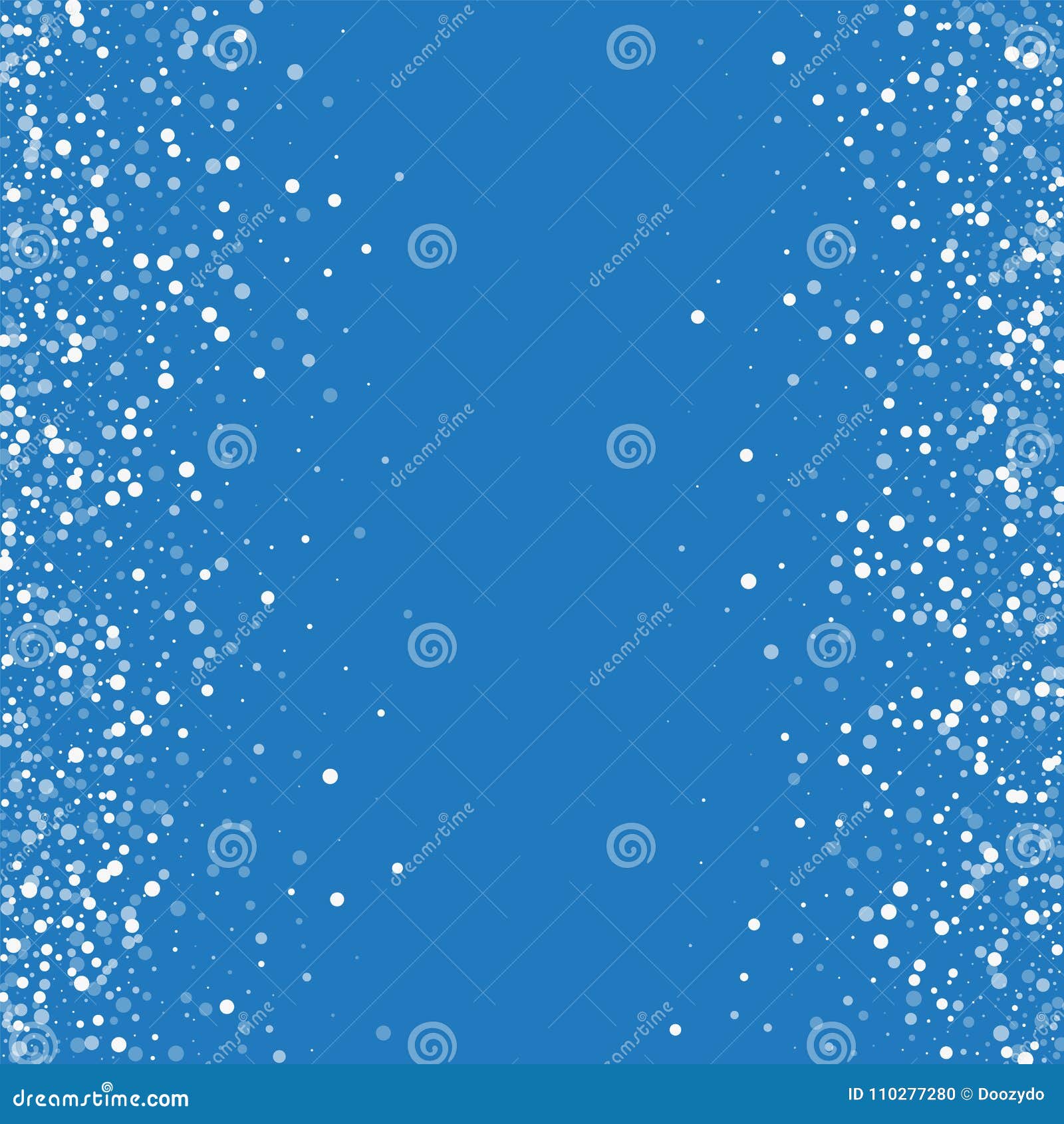 Random falling white dots. stock vector. Illustration of messy - 110277280