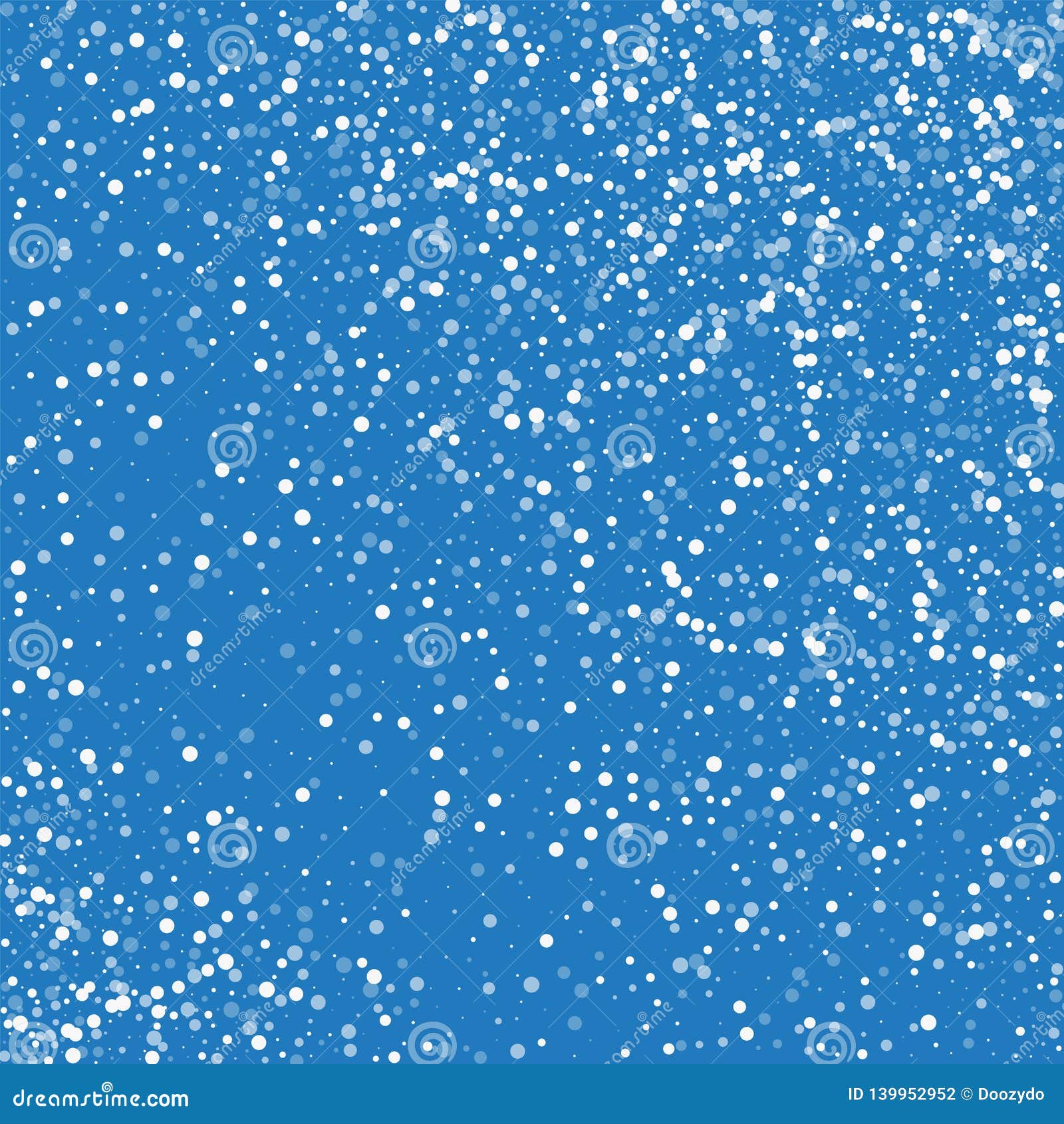 Random Falling White Dots. Random Scatter with Stock Illustration ...