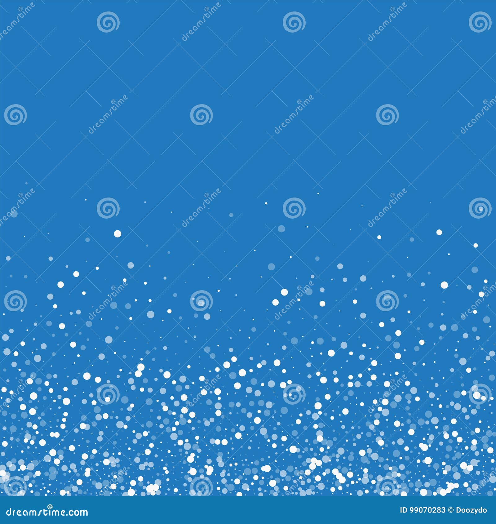 Random falling white dots. stock vector. Illustration of effect - 99070283