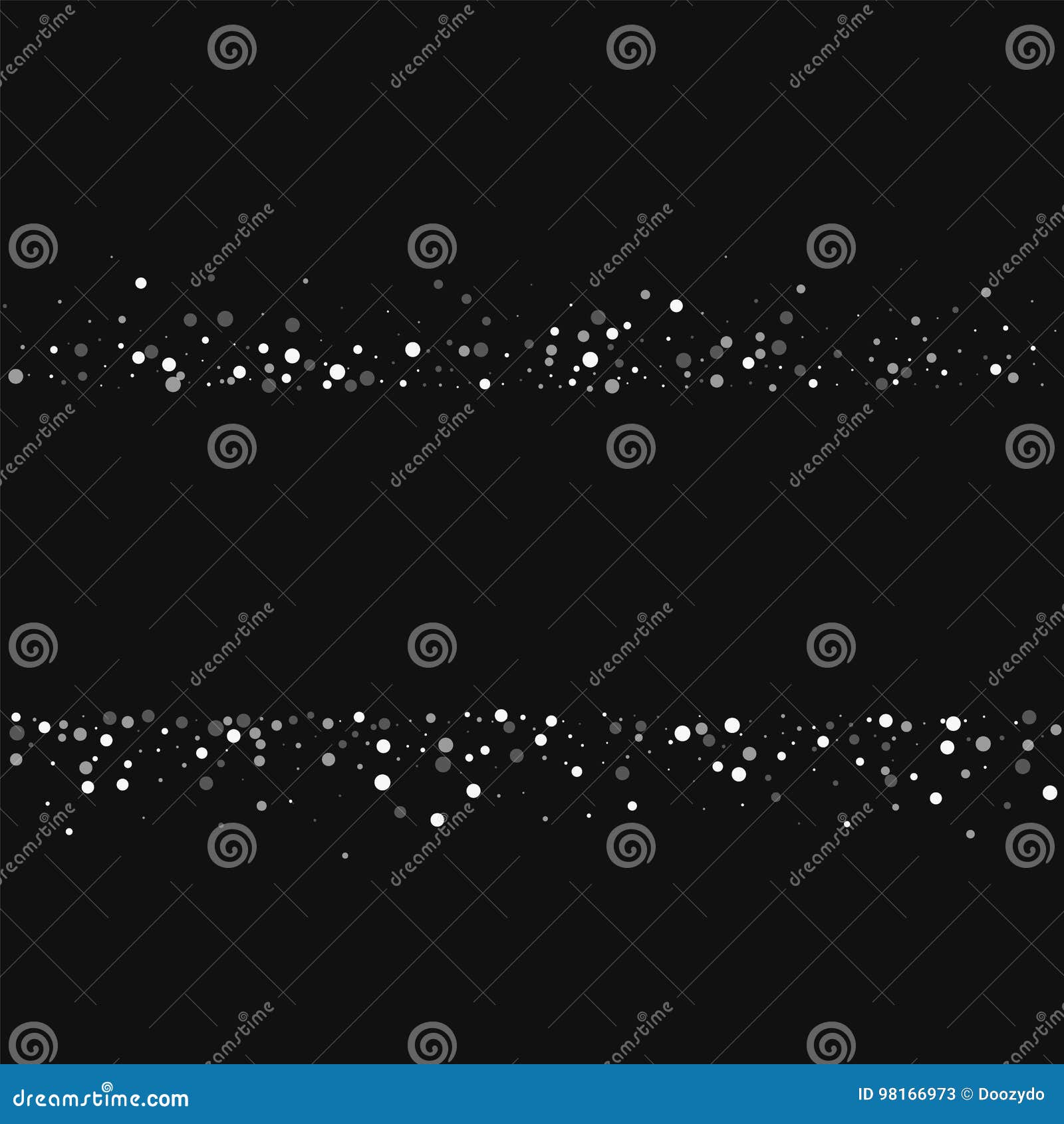 Random falling white dots. stock vector. Illustration of graphic - 98166973