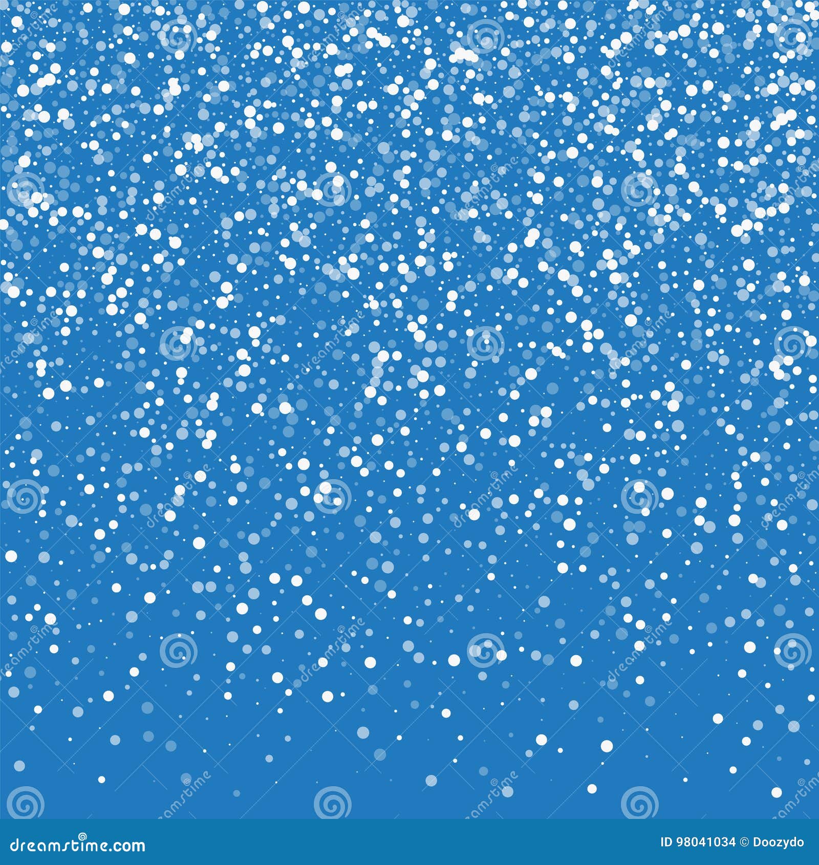 Random falling white dots. stock vector. Illustration of gradient ...