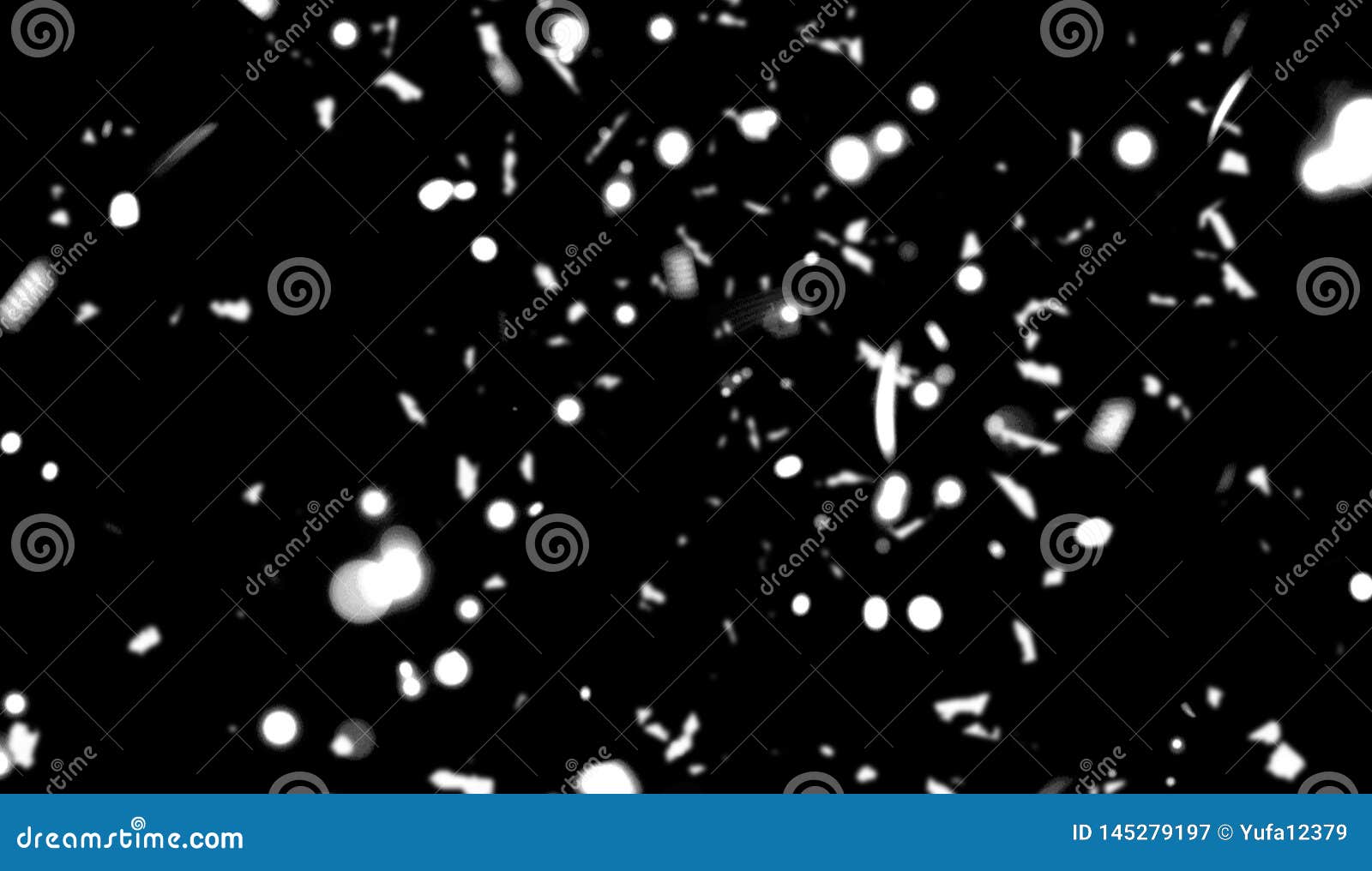 Random Fire Ember Flying Fire Sparks Particles Isolated on the Black ...