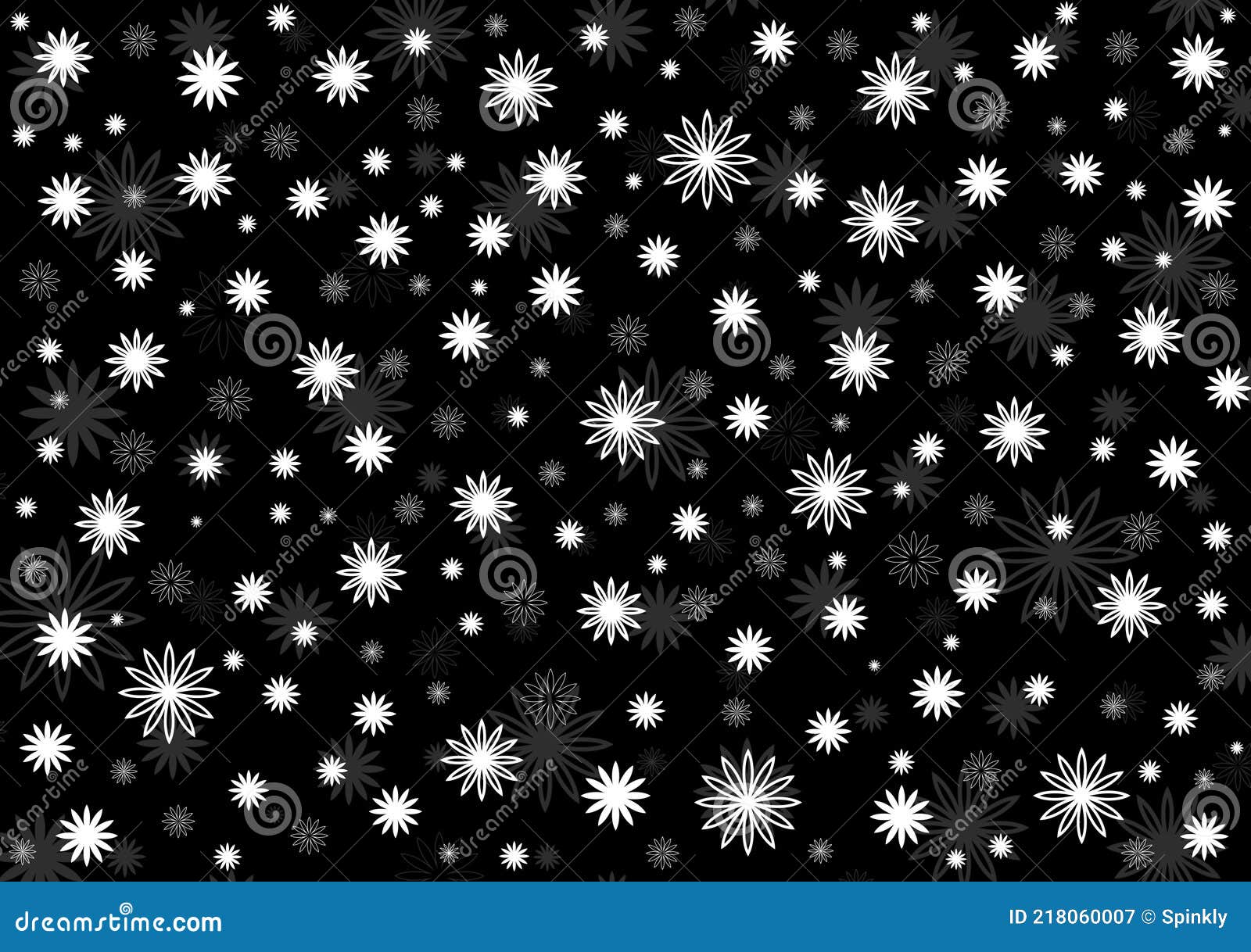 Random Floral Pattern Background for Use As Wallpaper Stock ...