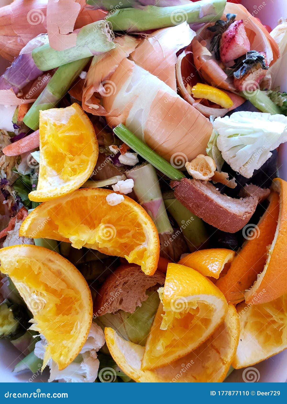 Random Fresh Food Pile Wasted Stock Photo - Image of pile, wasted ...
