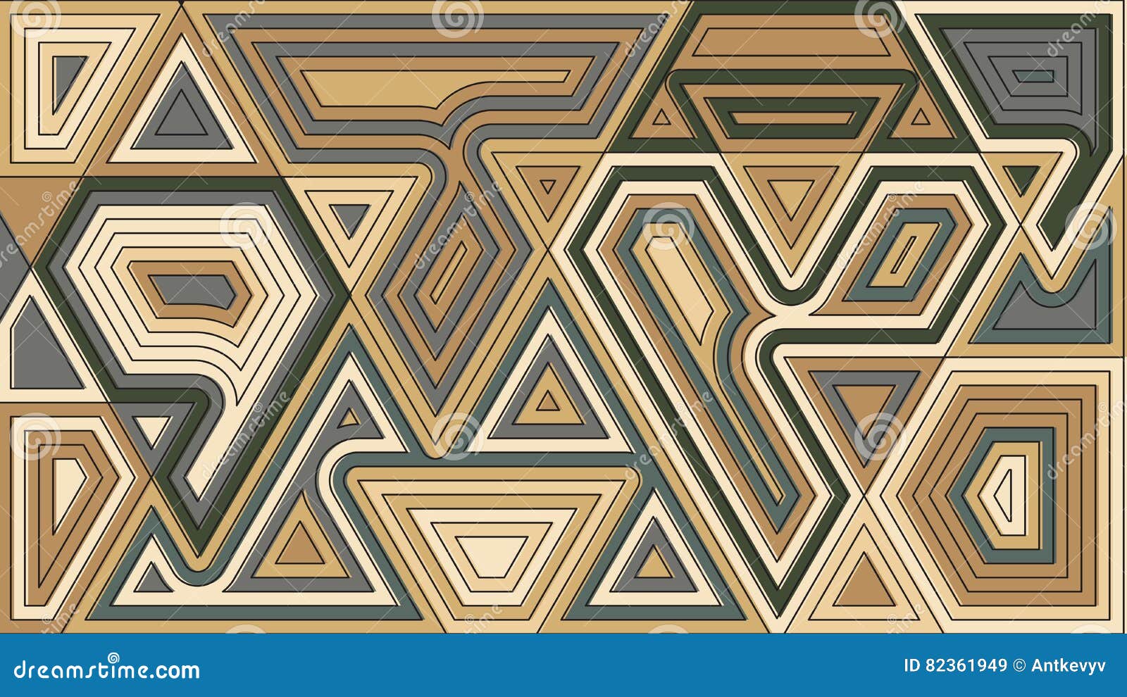 Random Geometrical Shapes Wallpaper. Vector Illustration. Abstract ...