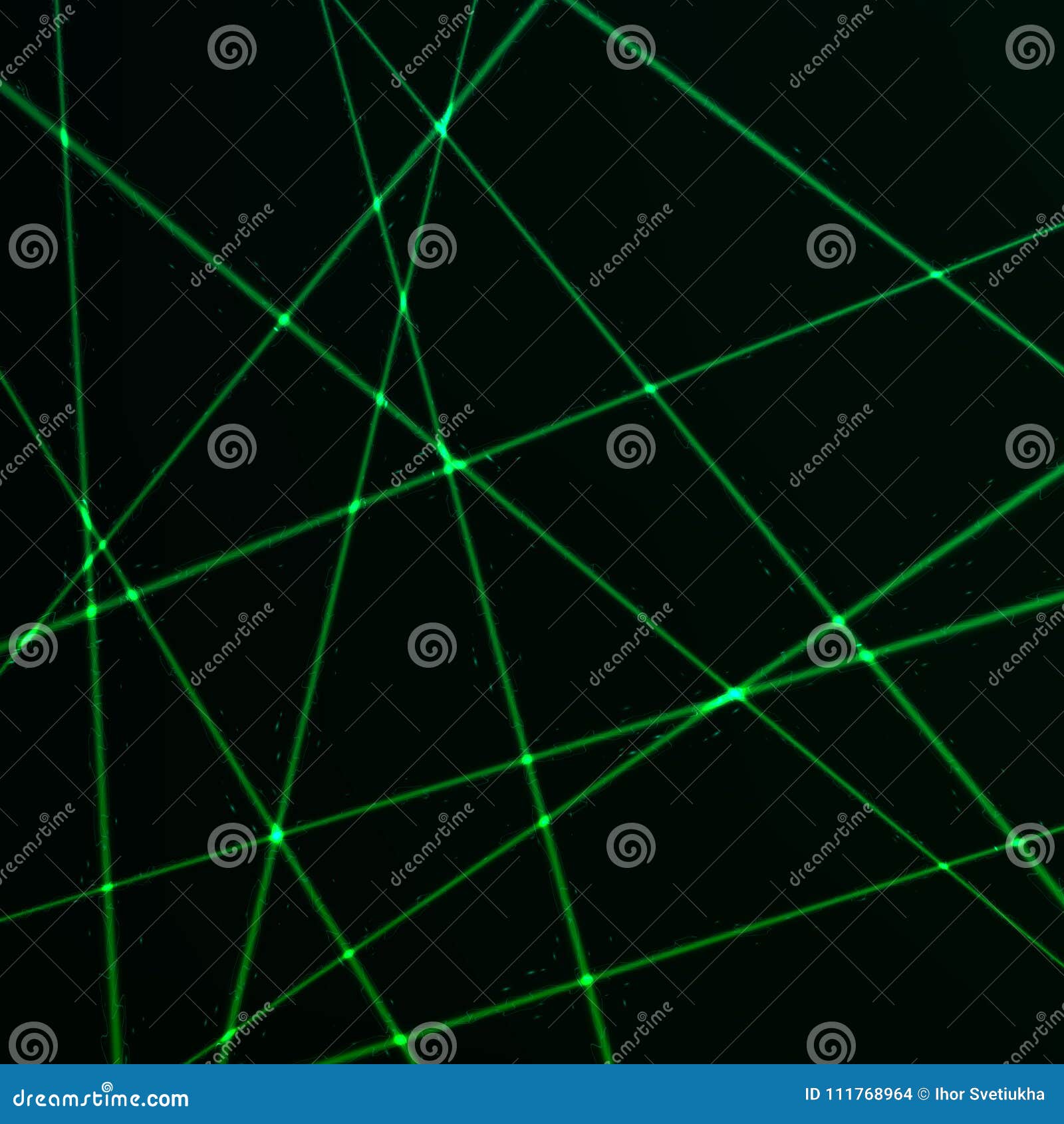 Green Laser Beam Light Effect Isolated On Transparent Background Vector ...